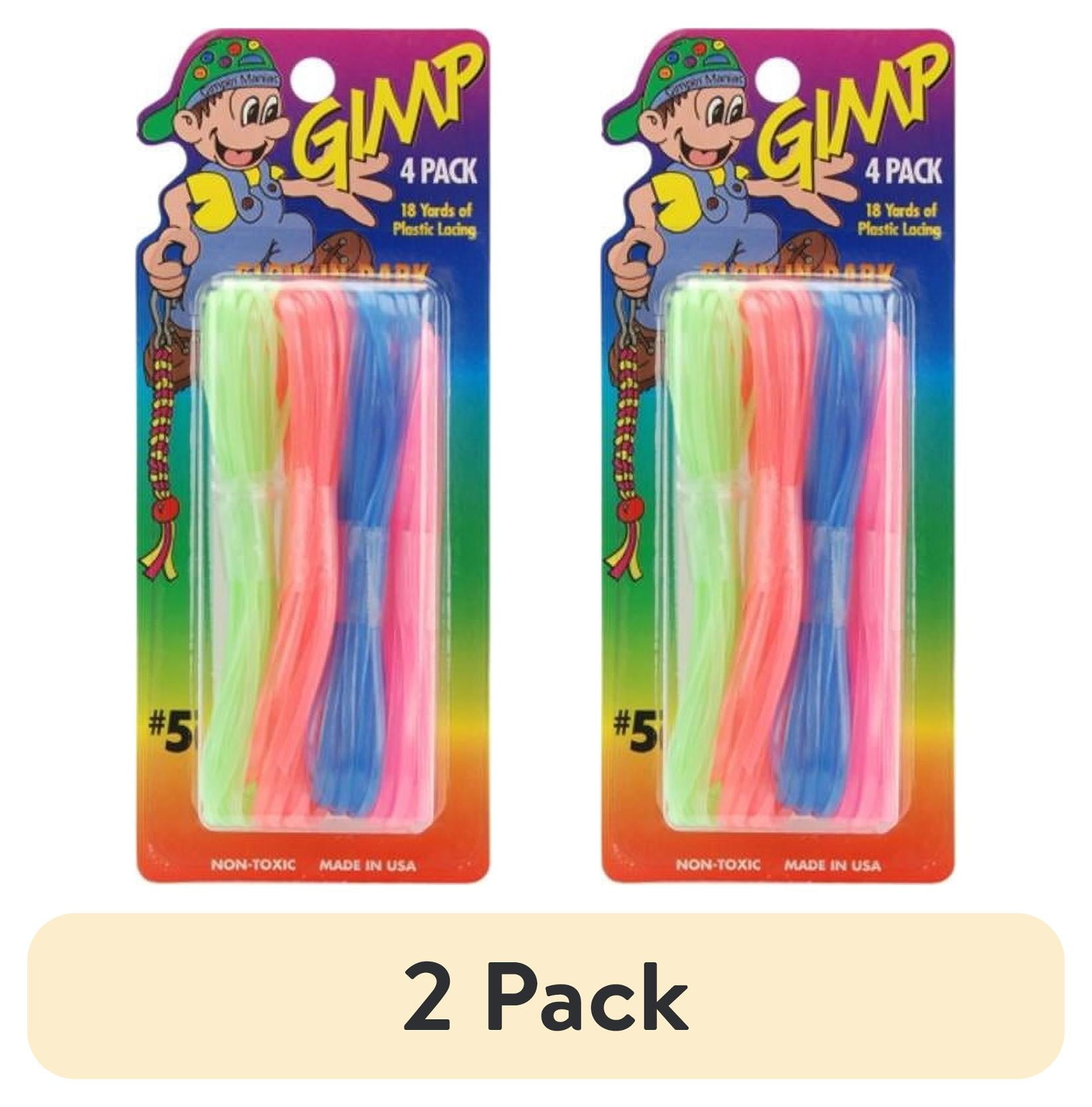 (2 pack) Pepperell Braiding RHP-05 Gimp Plastic Lacing 4.5 Yards ...