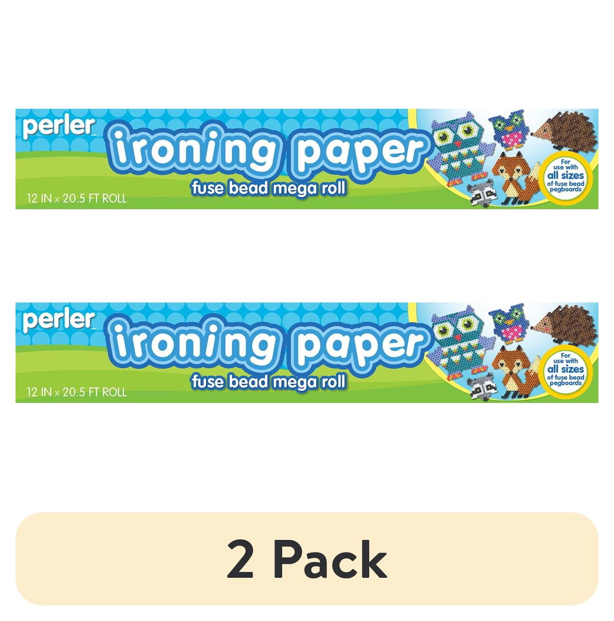 (2 pack) Perler Ironing Paper 12"X20.5' Mega Roll- - Walmart.com