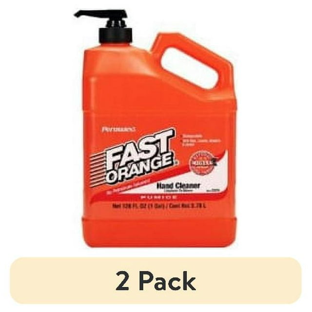 (2 pack) Permatex Fast Orange Pumice Hand Cleaner, 1 Gal - Walmart.com