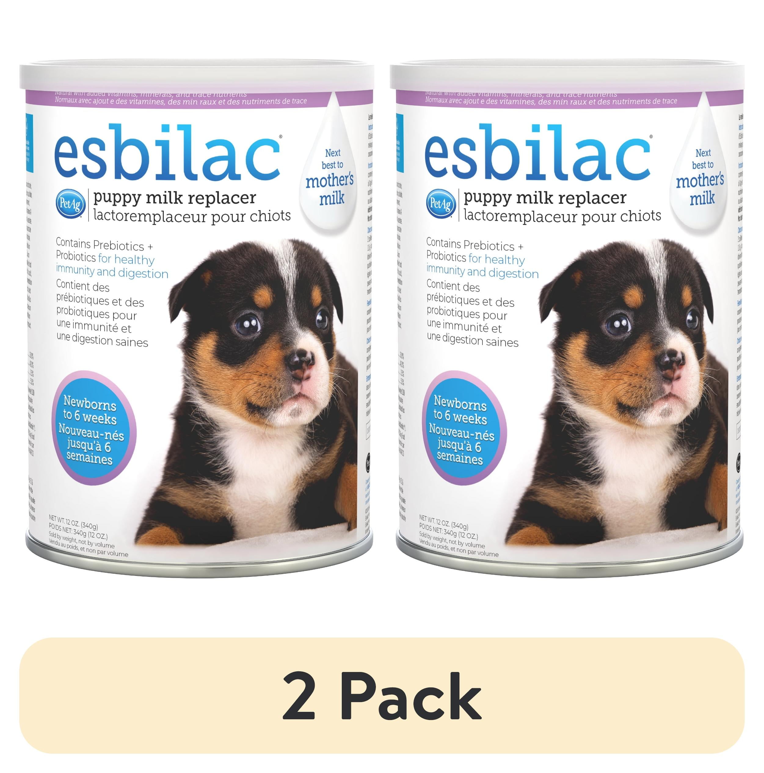 (2 pack) Pet-Ag Esbilac Puppy Milk Replacer Powder - 12 oz - Walmart.com