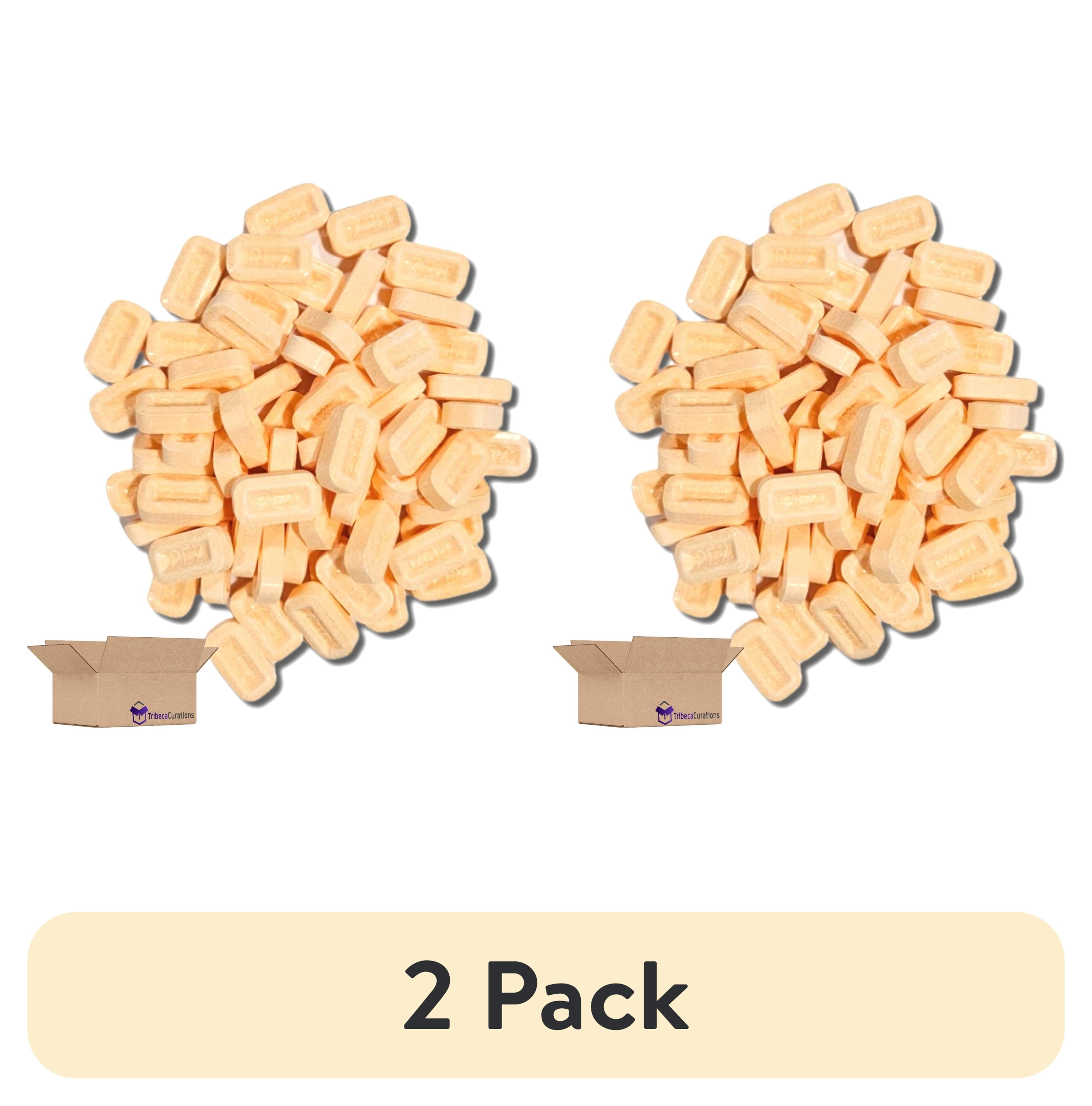 (2 pack) Pez Candy Tablets Value Pack | Orange | 10 Pound Bulk Bag ...