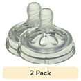 (2 pack) Philips Avent Natural Baby Bottle Medium Flow Nipple, 3M+, 2pk ...