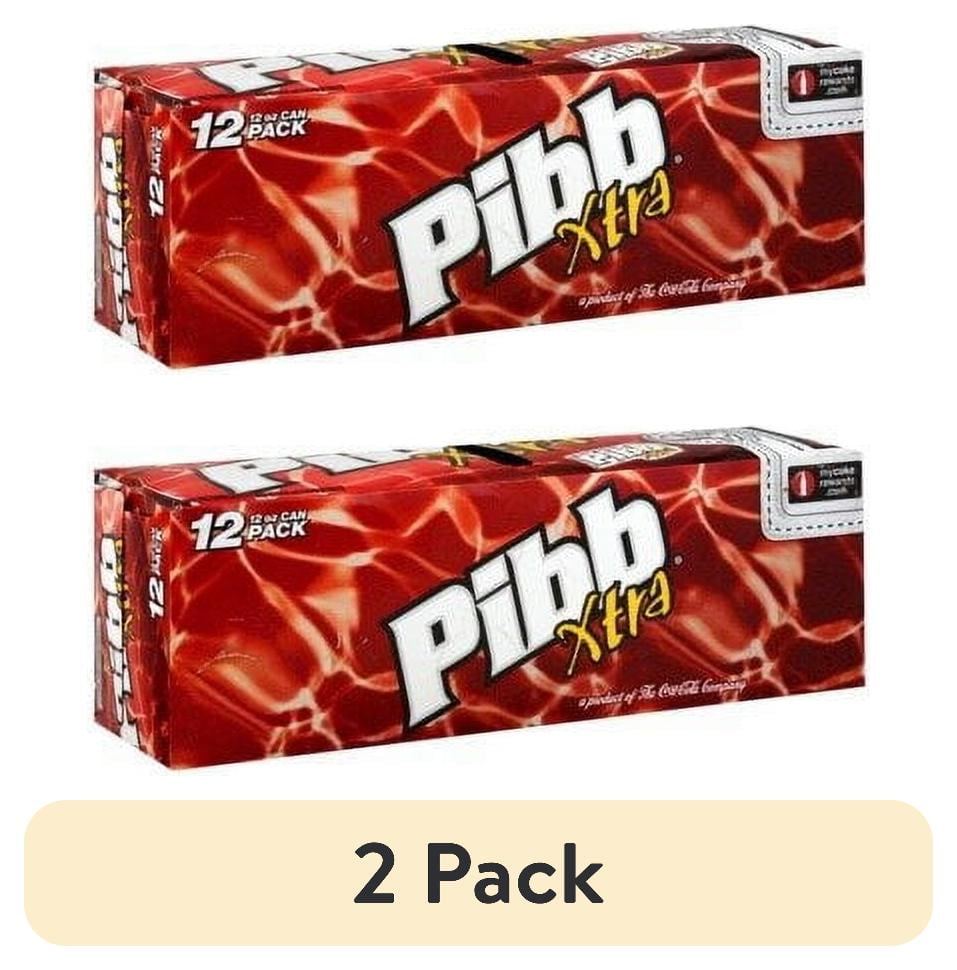 (2 pack) Mr. Pibb Cherry Soda Pop, 12 fl oz, 12 Pack Cans - Walmart.com