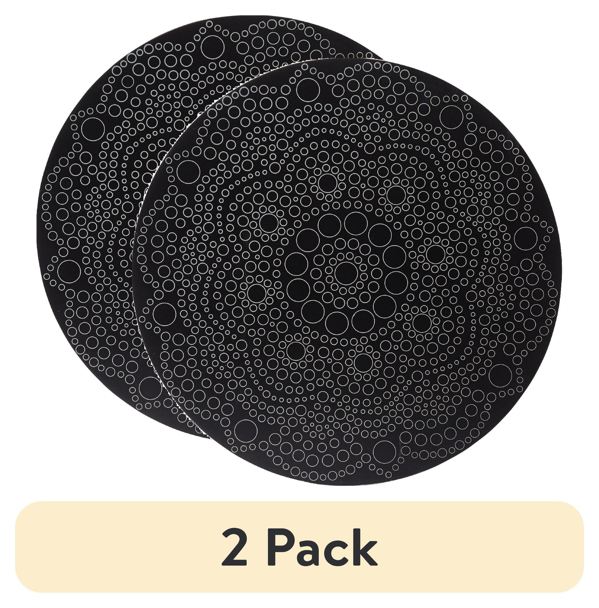 Plaid Wood Surfaces Mandala Circle Panel - 10 - Boho Design - Walmart.com