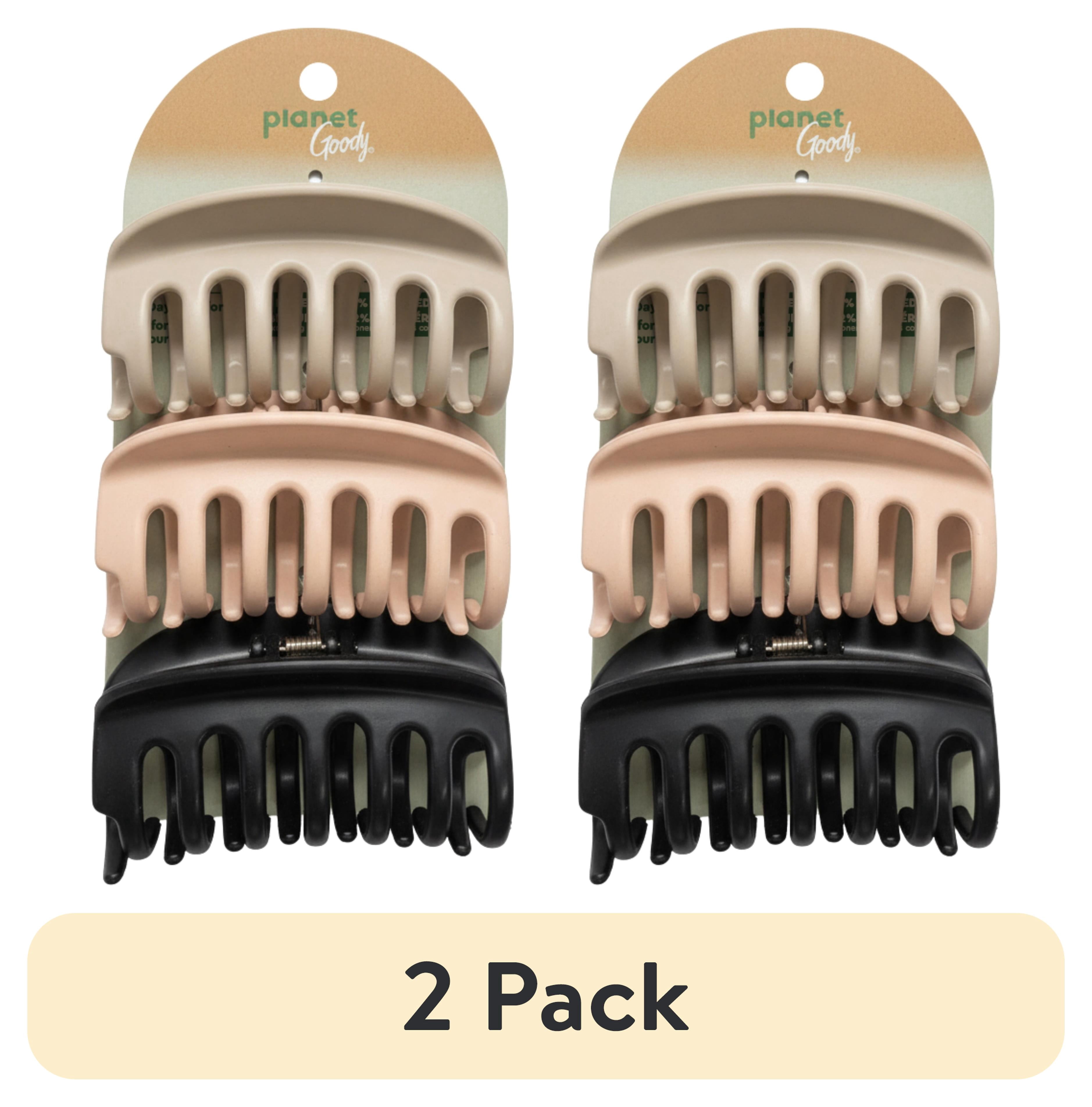 (2 pack) Planet Goody?? Bright Large Claw Clips, 3 CT - Walmart.com