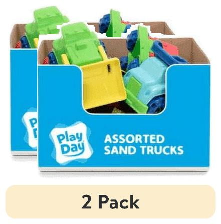 Play Day Durable Kids Sand Trucks, Plastic Multicolor, Imaginative ...