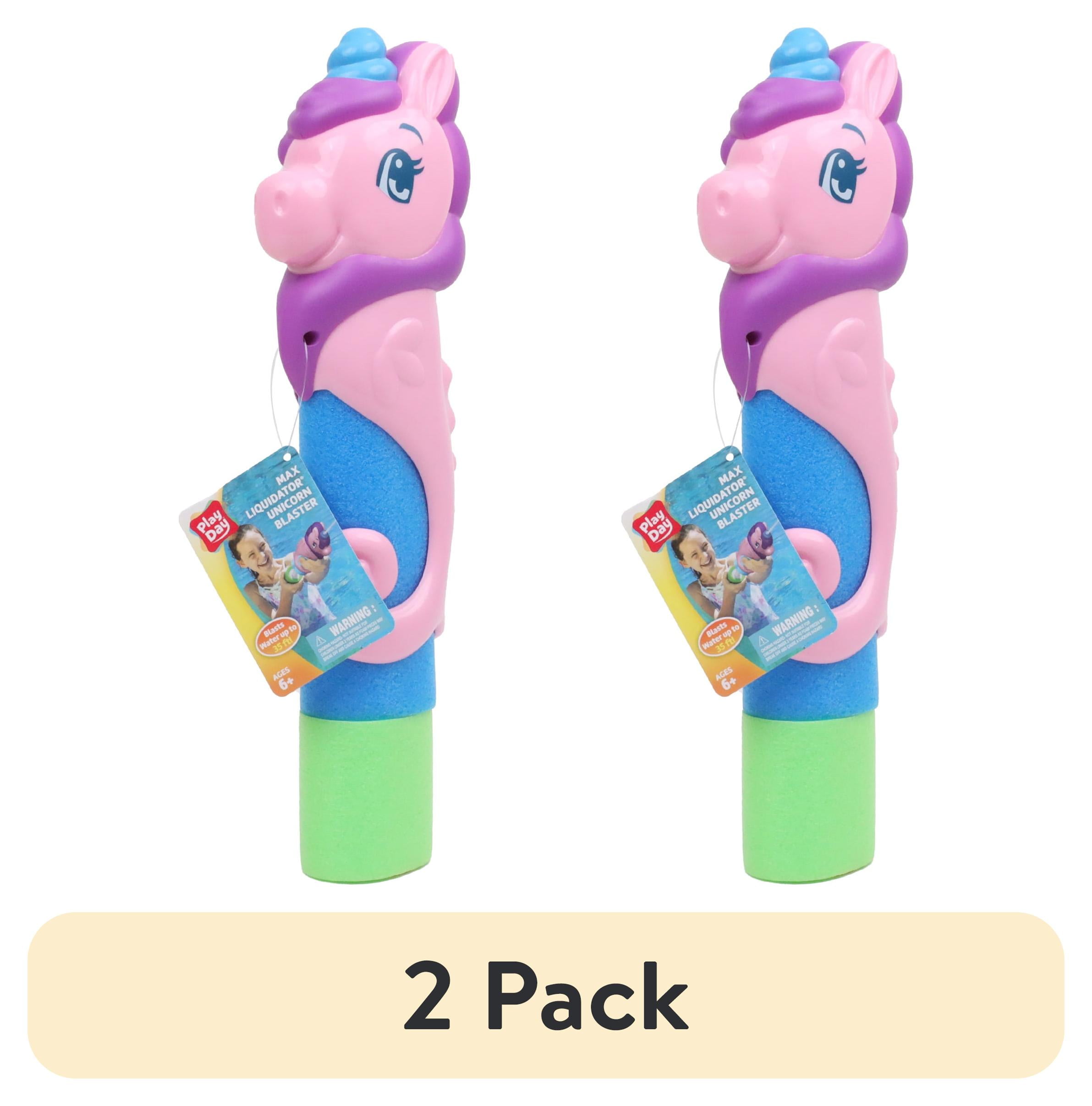 (2 pack) Play Day Max Liquidator Unicorn Blaster, Water Blaster ...