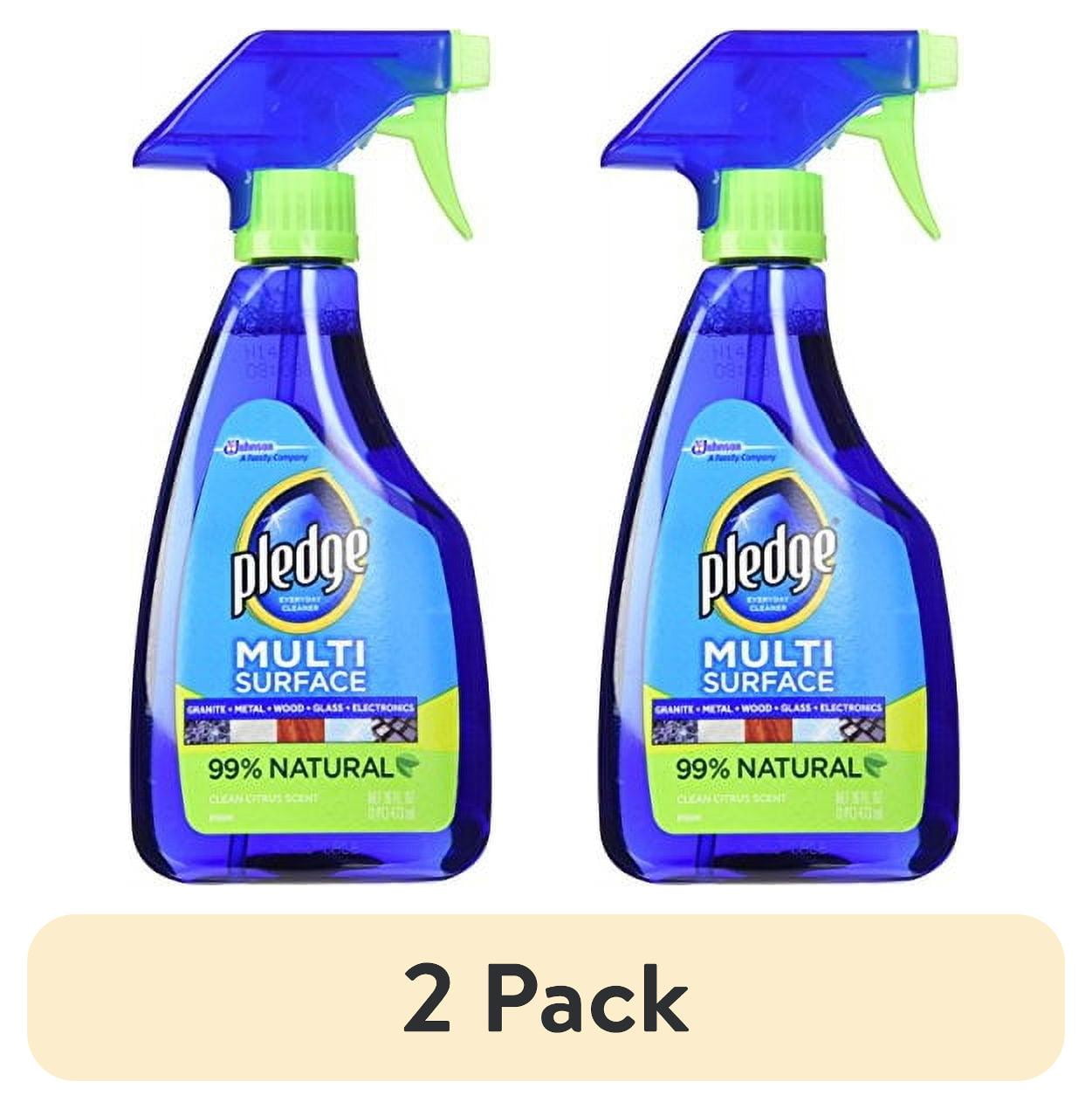 (2 pack) Pledge Multisurface Cleaner Trigger Spray, Fresh Citrus ...