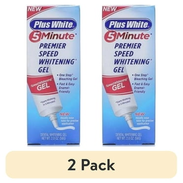 (2 pack) Plus White 5 Minute Speed Whitening System – Fast & Effective ...