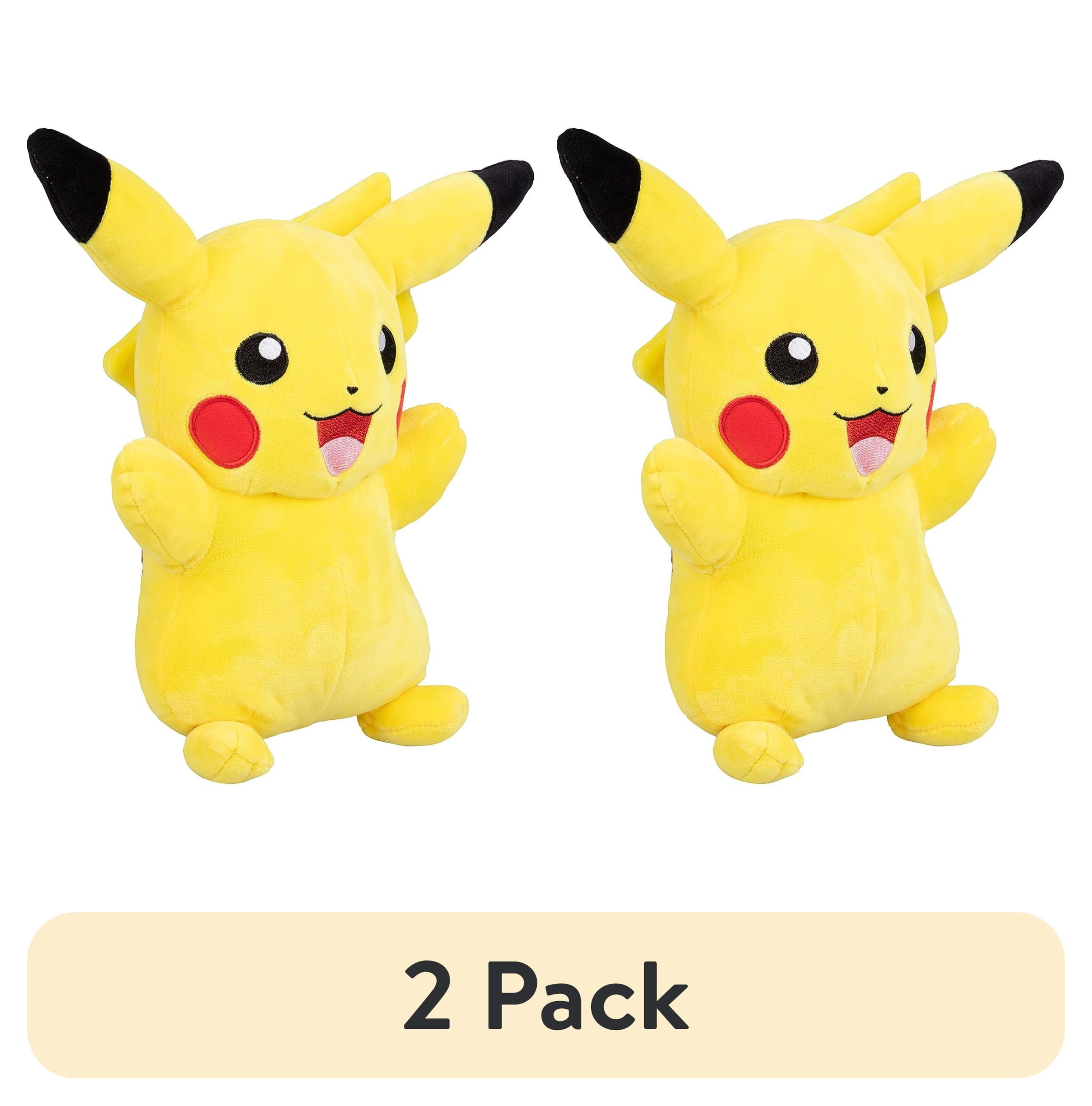 (2 pack) Pokémon 12” Pokémon Plush, Pikachu - Walmart.com