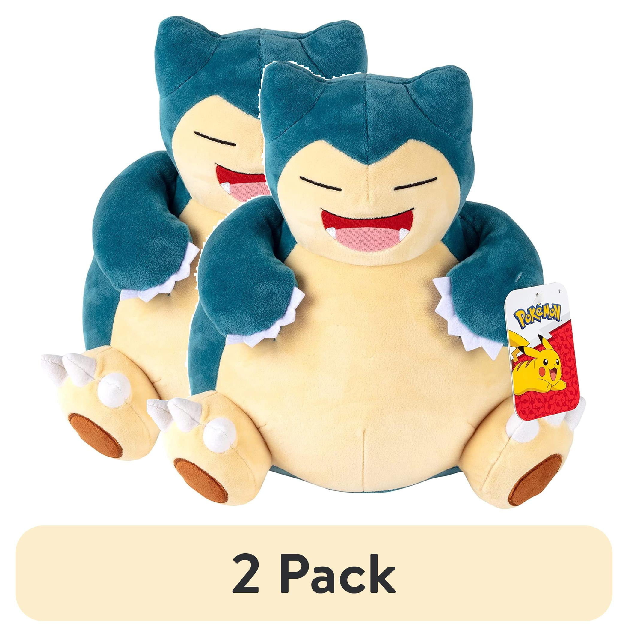 (2 pack) Pokemon 12" Snorlax Plush Stuffed Animal Toy - Officially ...