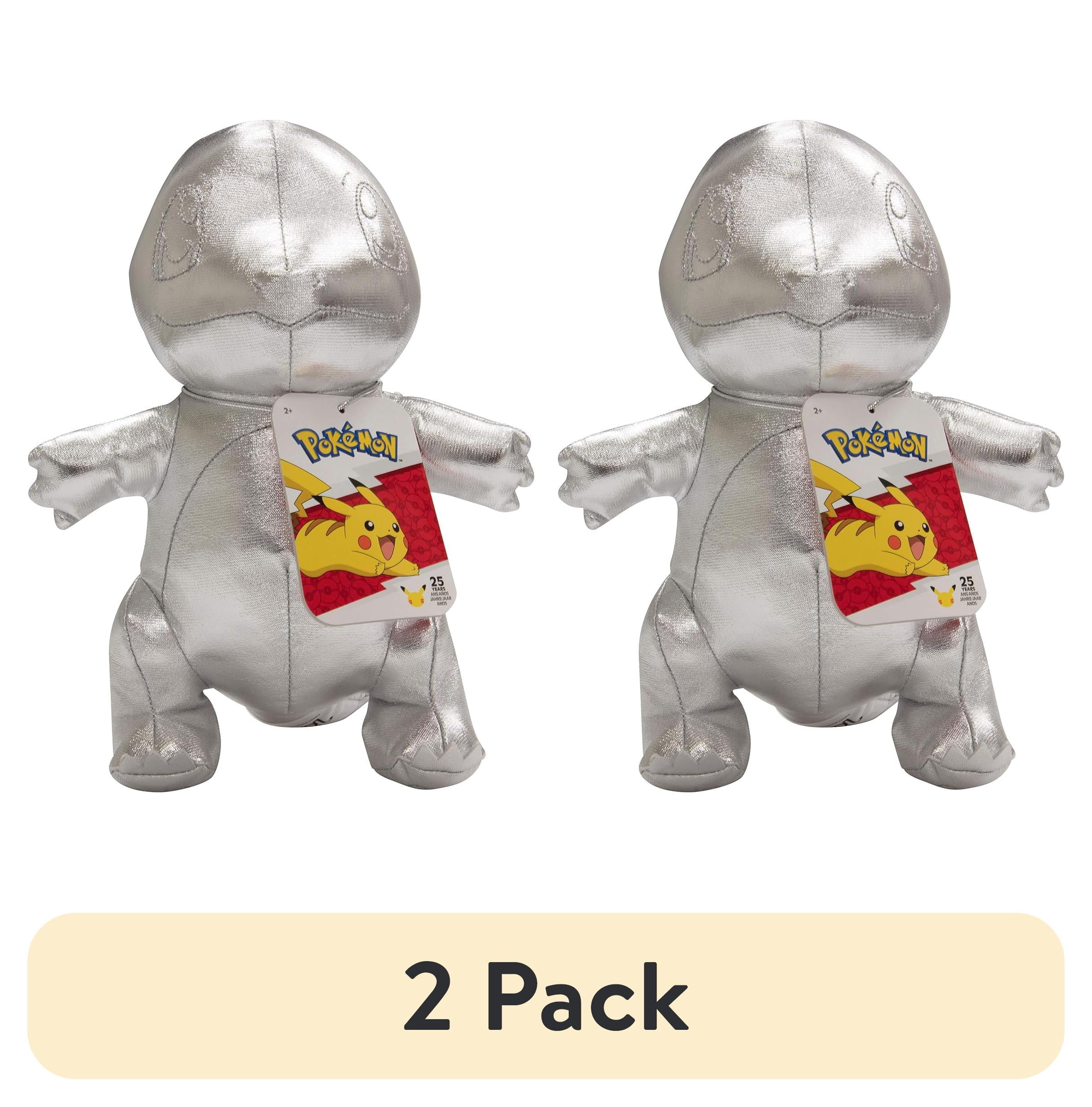(2 pack) Pokemon 8" Silver Charmander 25th Anniversary Plush - Limited ...
