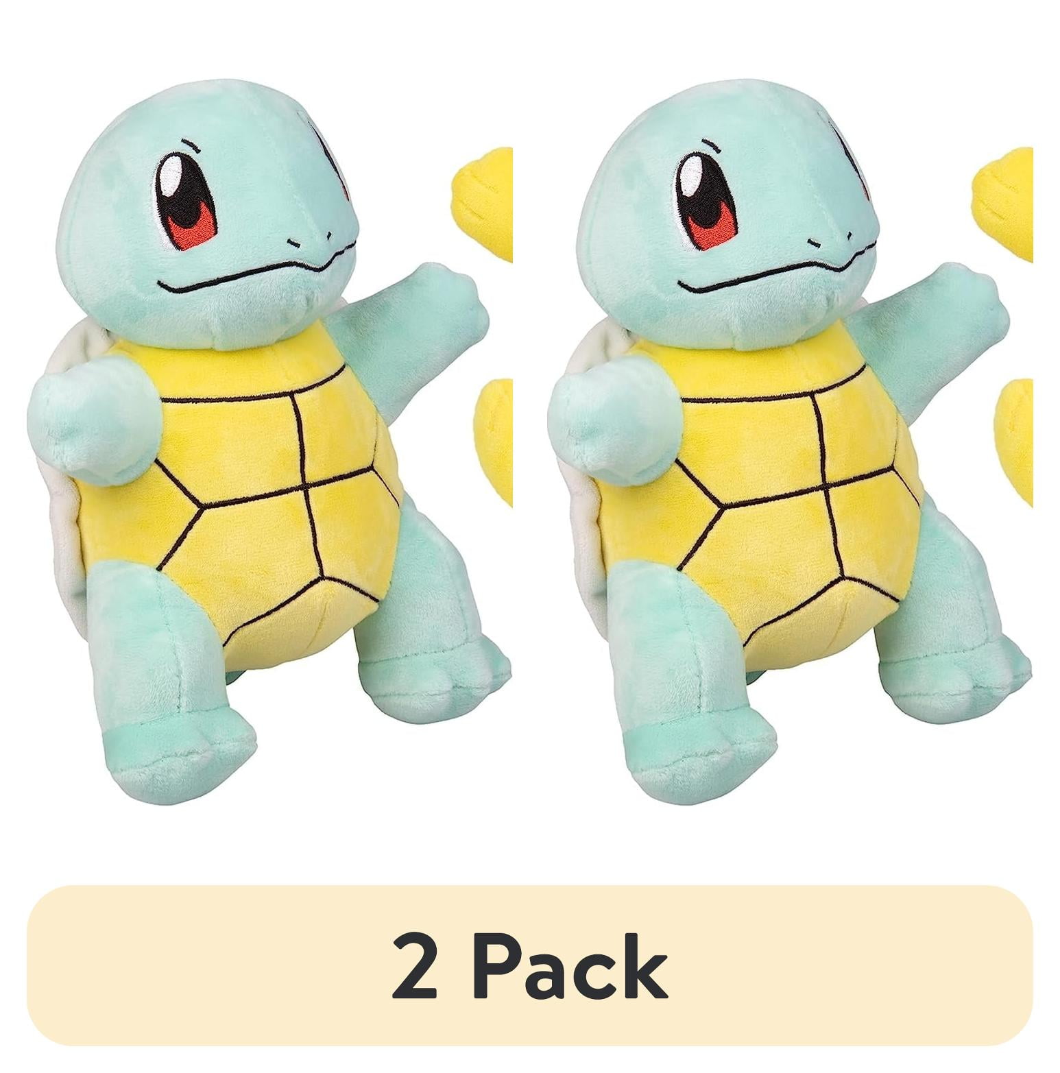 (2 pack) Pokemon Pikachu & Squirtle Plush Stuffed Animal Toys, 2-Pack ...