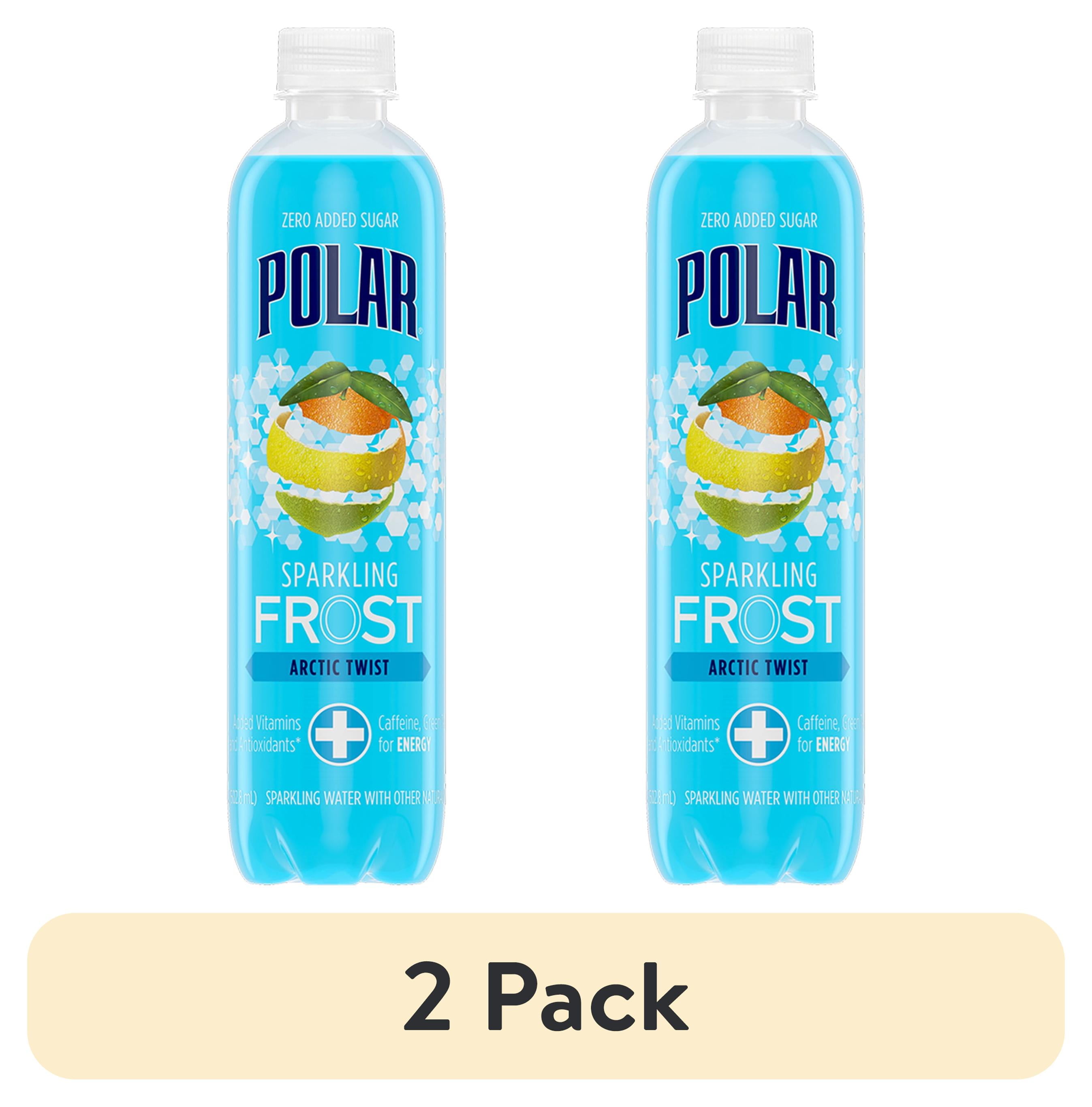 (2 pack) Polar Beverages Sparkling Frost Water, Arctic Twist Liquids ...