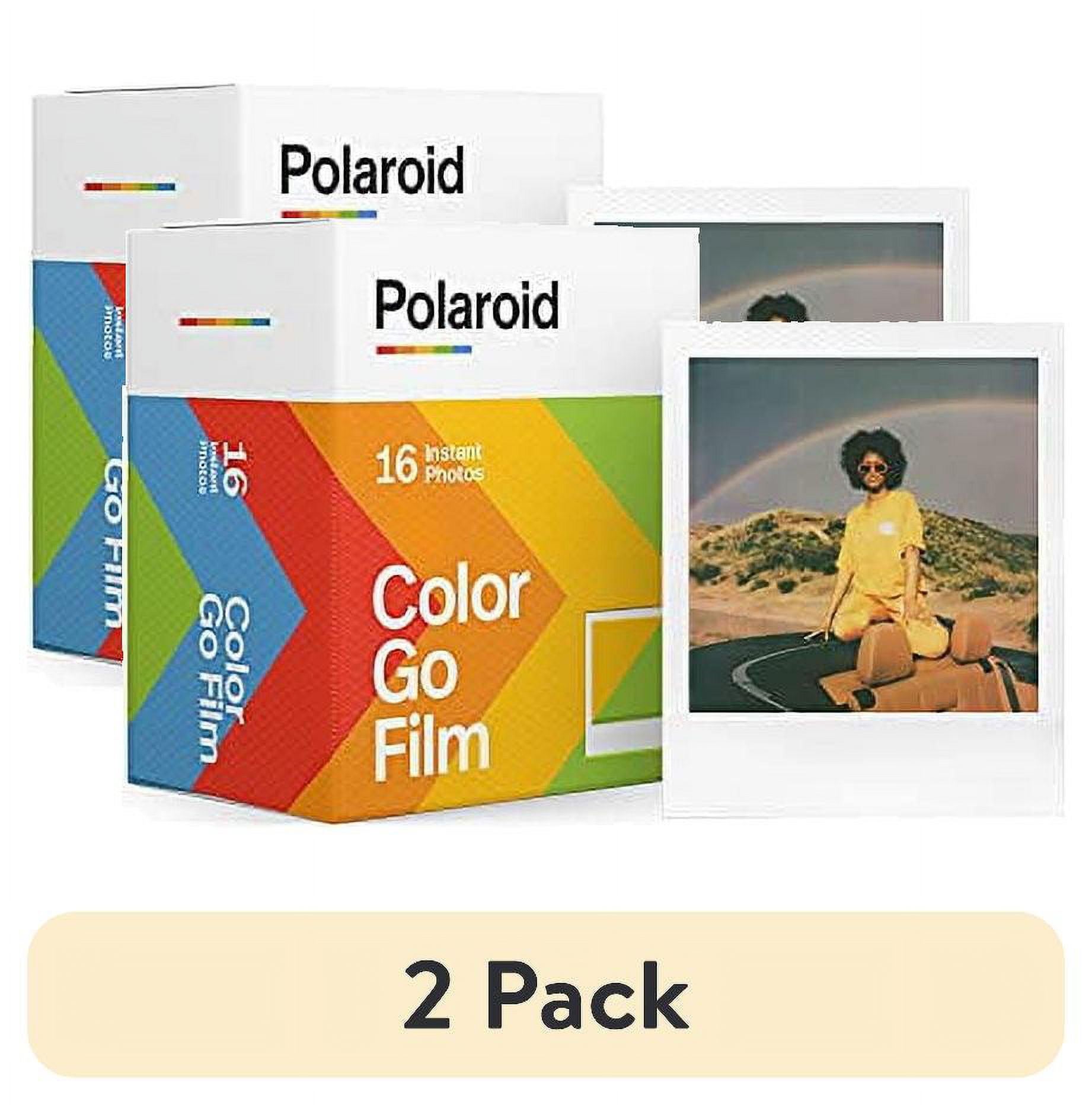 (2 pack) Polaroid Go Camera Film - Double Pack - Walmart.com