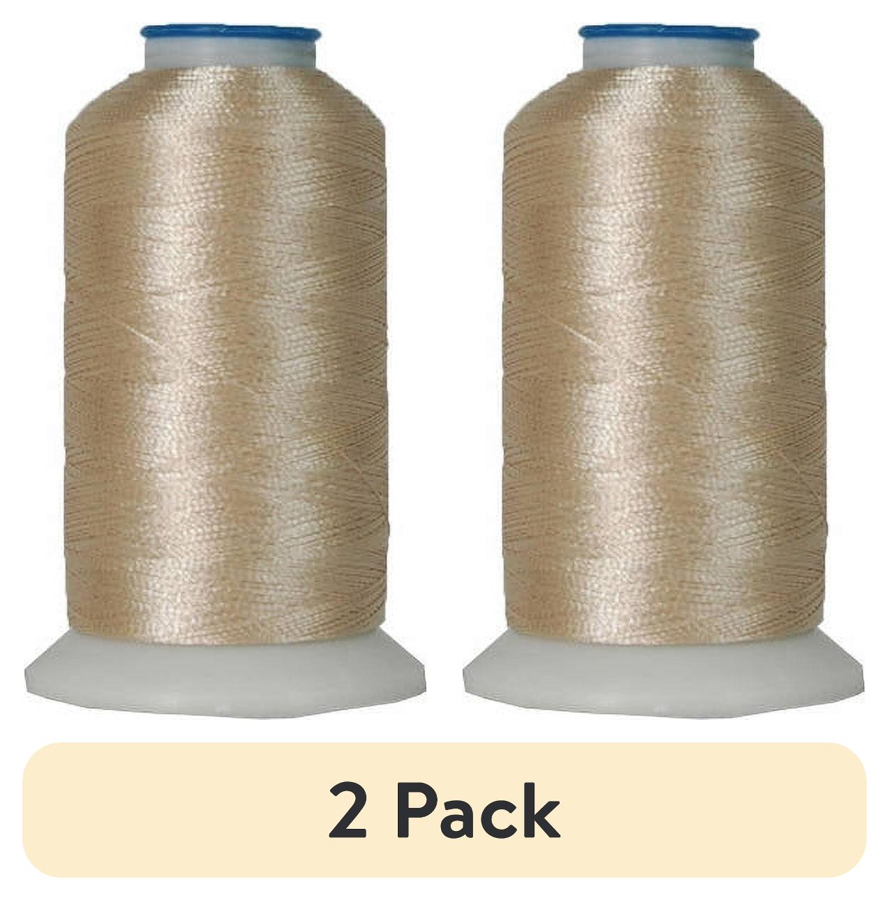 (2 pack) Polyester Machine Embroidery Thread by Threadart - No. 104 ...