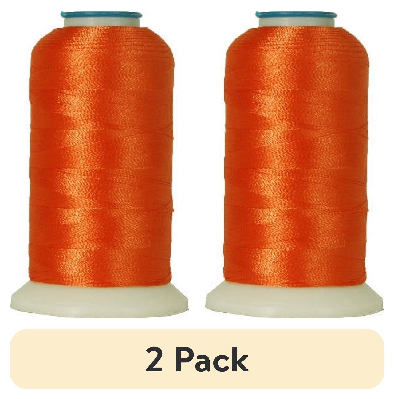 (2 pack) Polyester Machine Embroidery Thread by Threadart - No. 112 ...