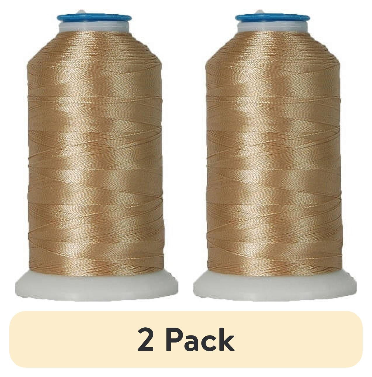 (2 pack) Polyester Machine Embroidery Thread by Threadart - No. 117 ...