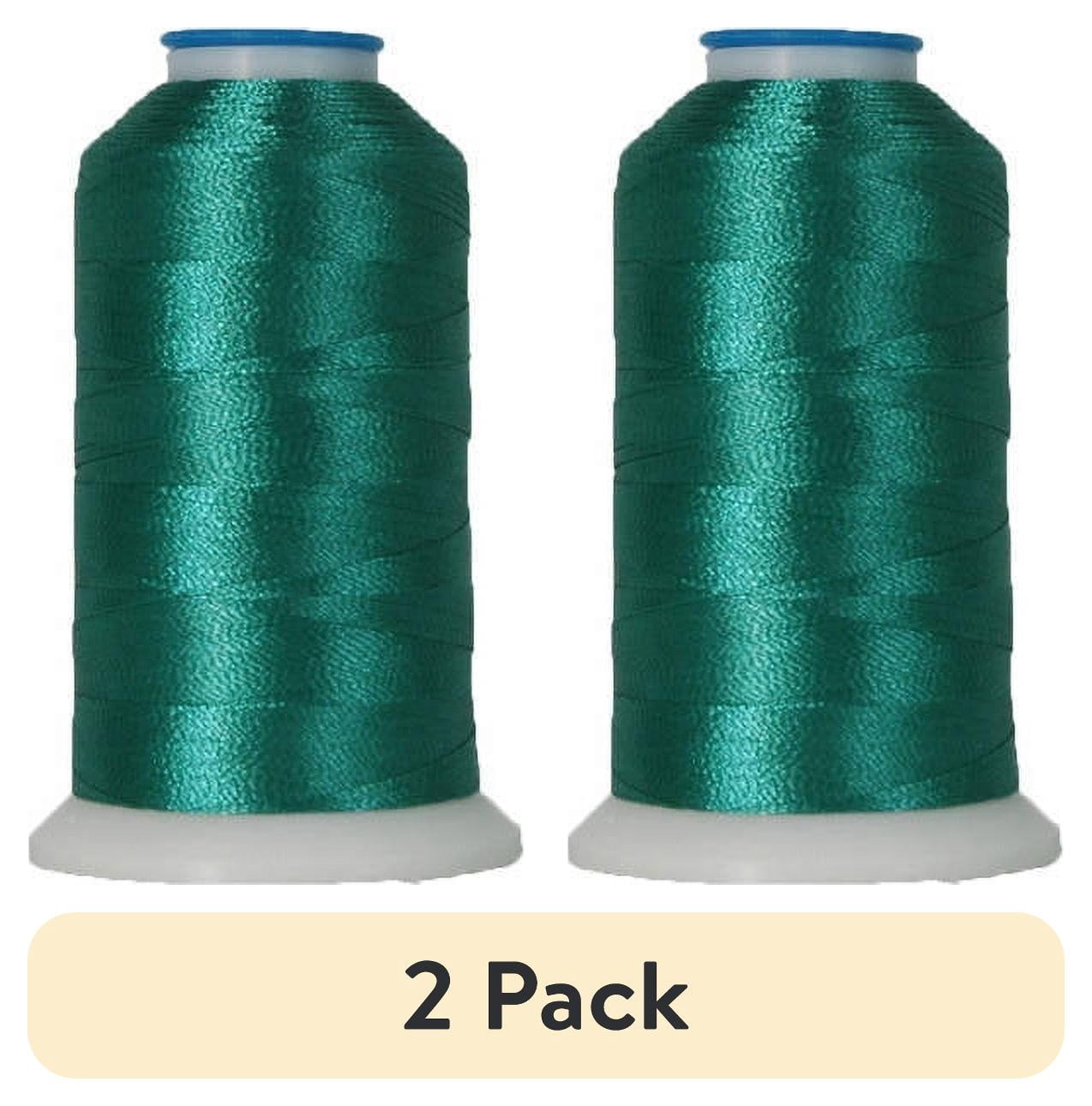 (2 pack) Polyester Machine Embroidery Thread by Threadart - No. 368 ...