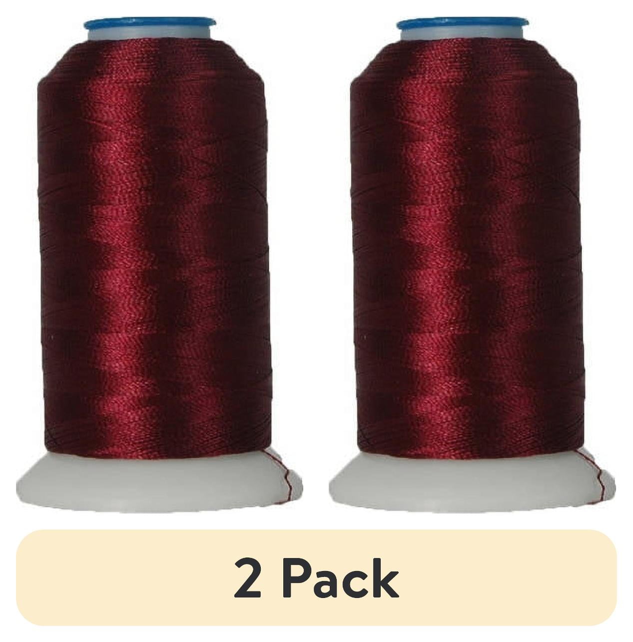 (2 pack) Polyester Machine Embroidery Thread by Threadart - No. 394 ...