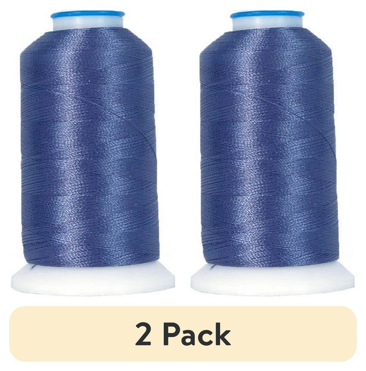 (2 pack) Polyester Machine Embroidery Thread by Threadart - No. 435 ...