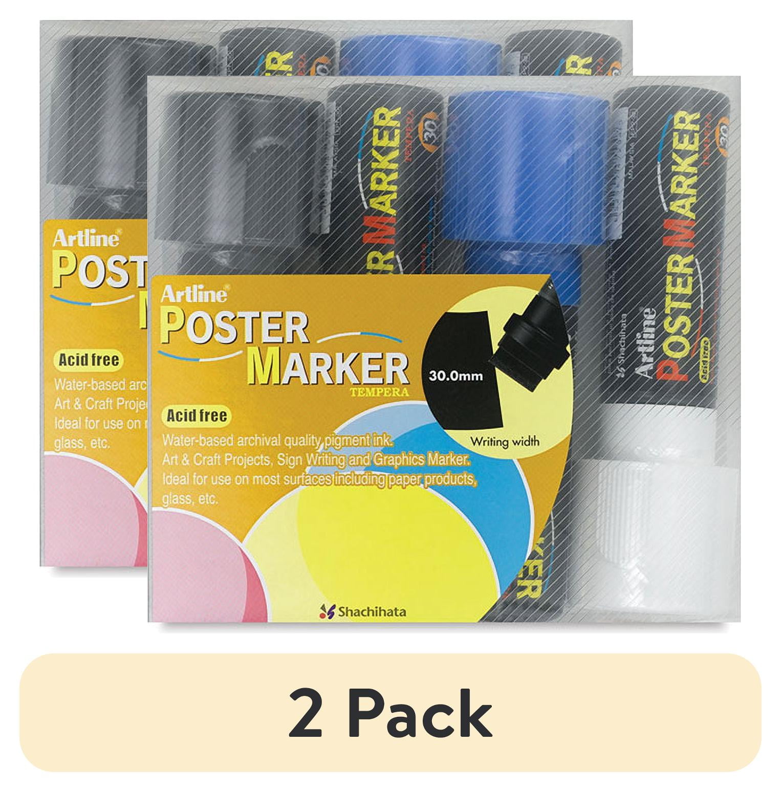 (2 pack) Poster Marker - Walmart.com