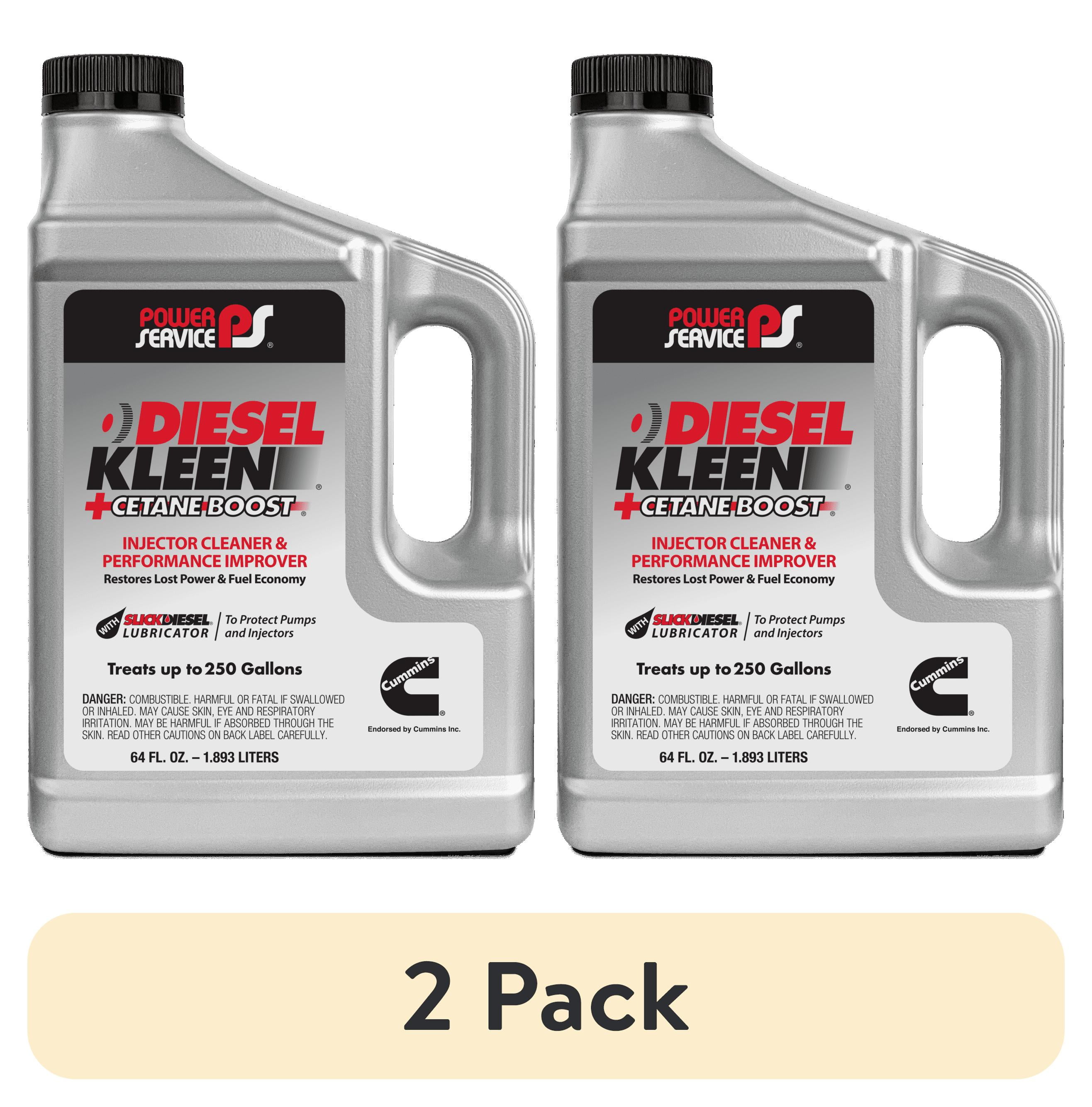 (2 pack) Power Service Diesel Kleen + Cetane Boost 64-oz 6/1 Per Case ...