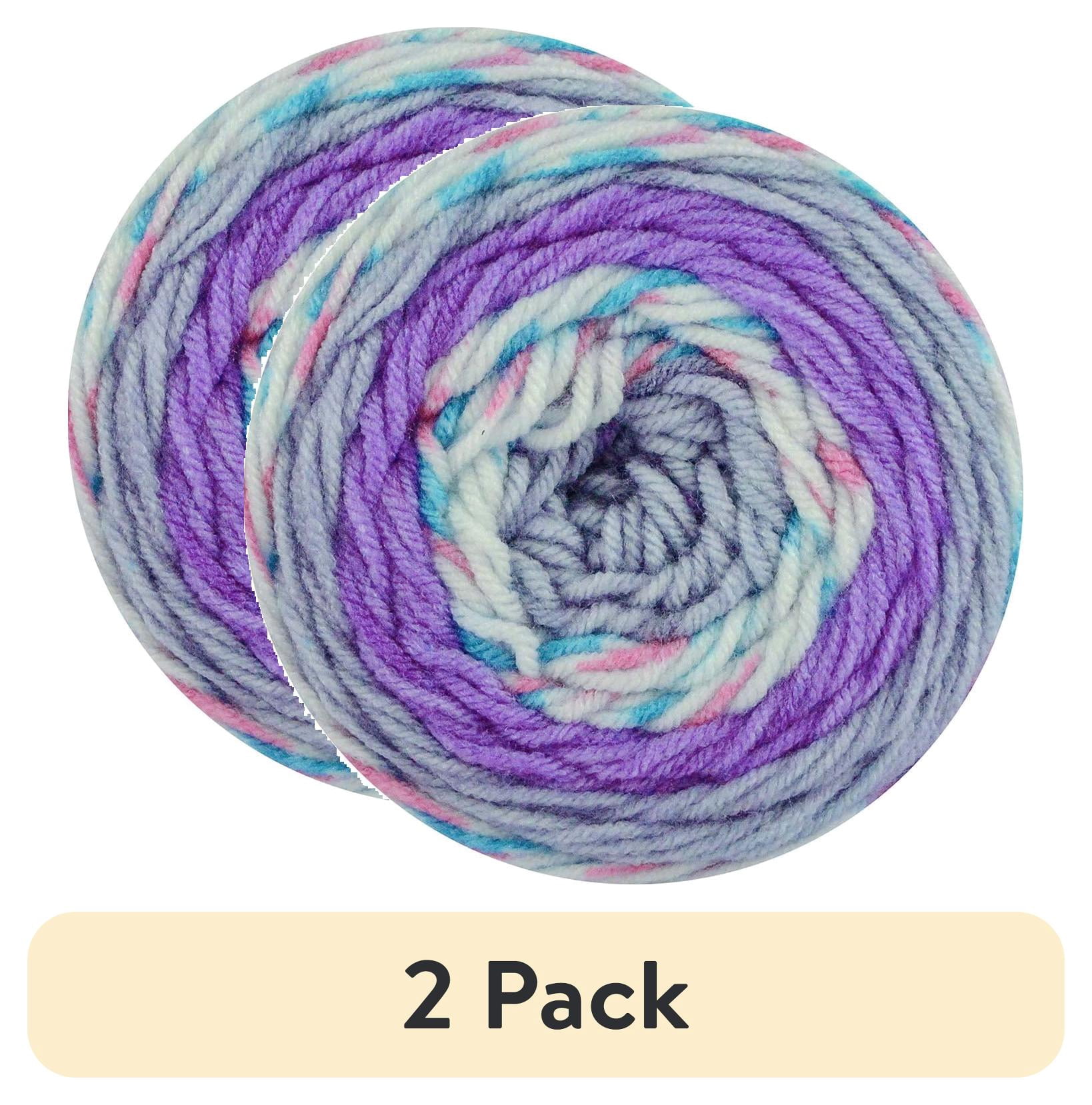 (2 pack) Premier Yarns Sweet Roll Sprinkes Yarn-Violet Sprinkles ...