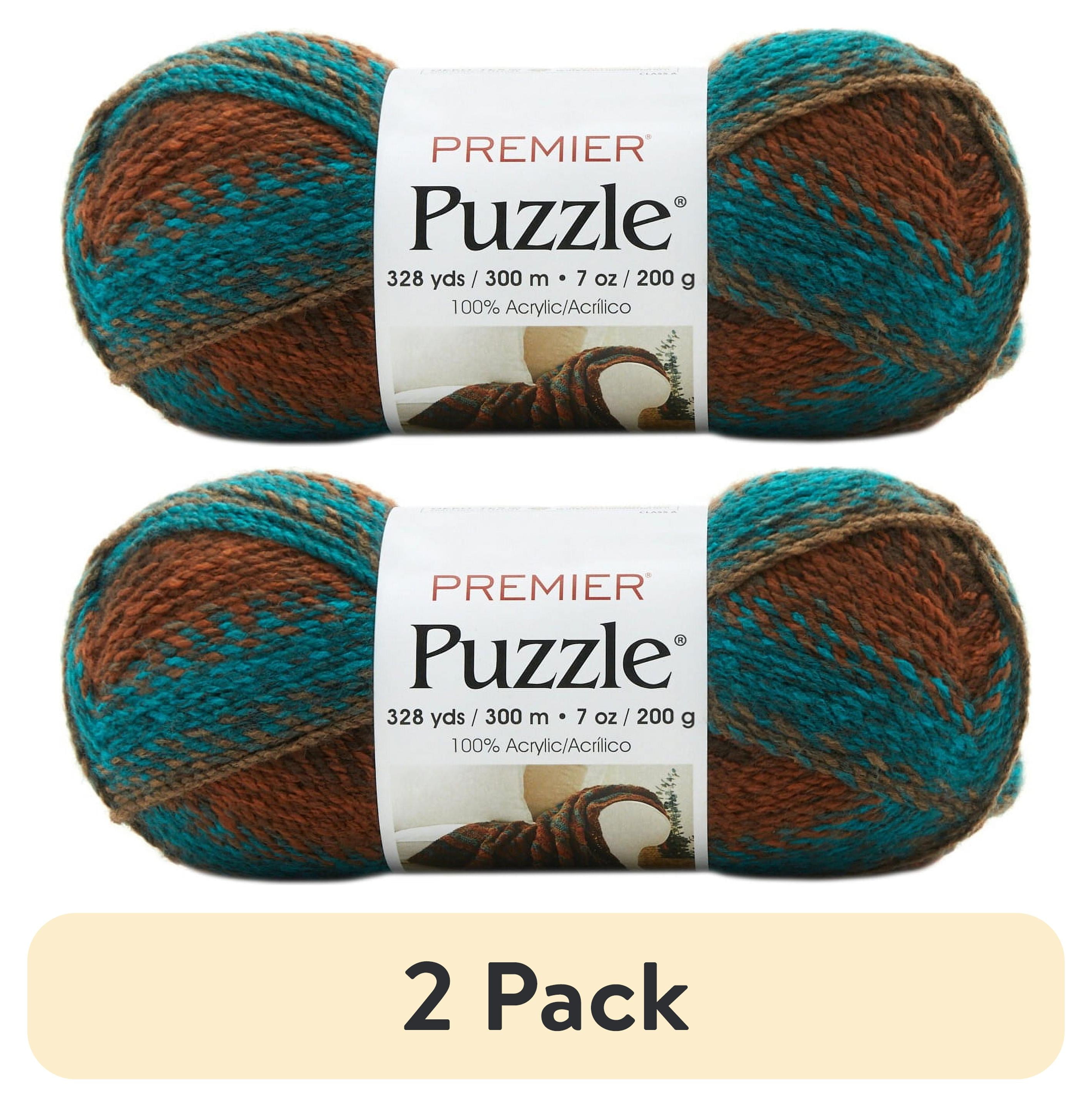 (2 pack) Premier Yarns - Puzzle Yarn - Anagram - 7oz 328yds - 5 Bulky ...