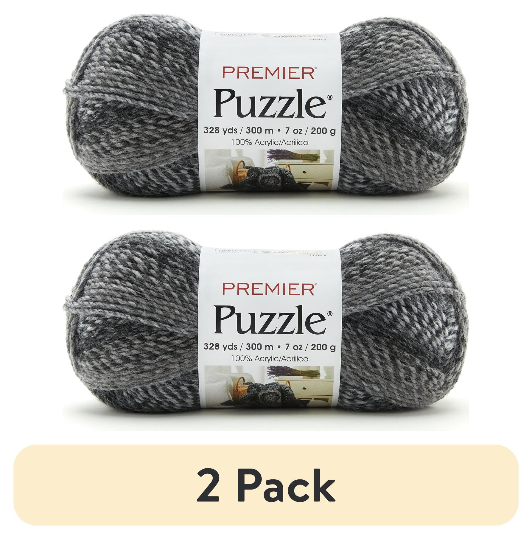 (2 pack) Premier Yarns - Puzzle Yarn - Sudoku - 7oz 328yds - 5 Bulky ...