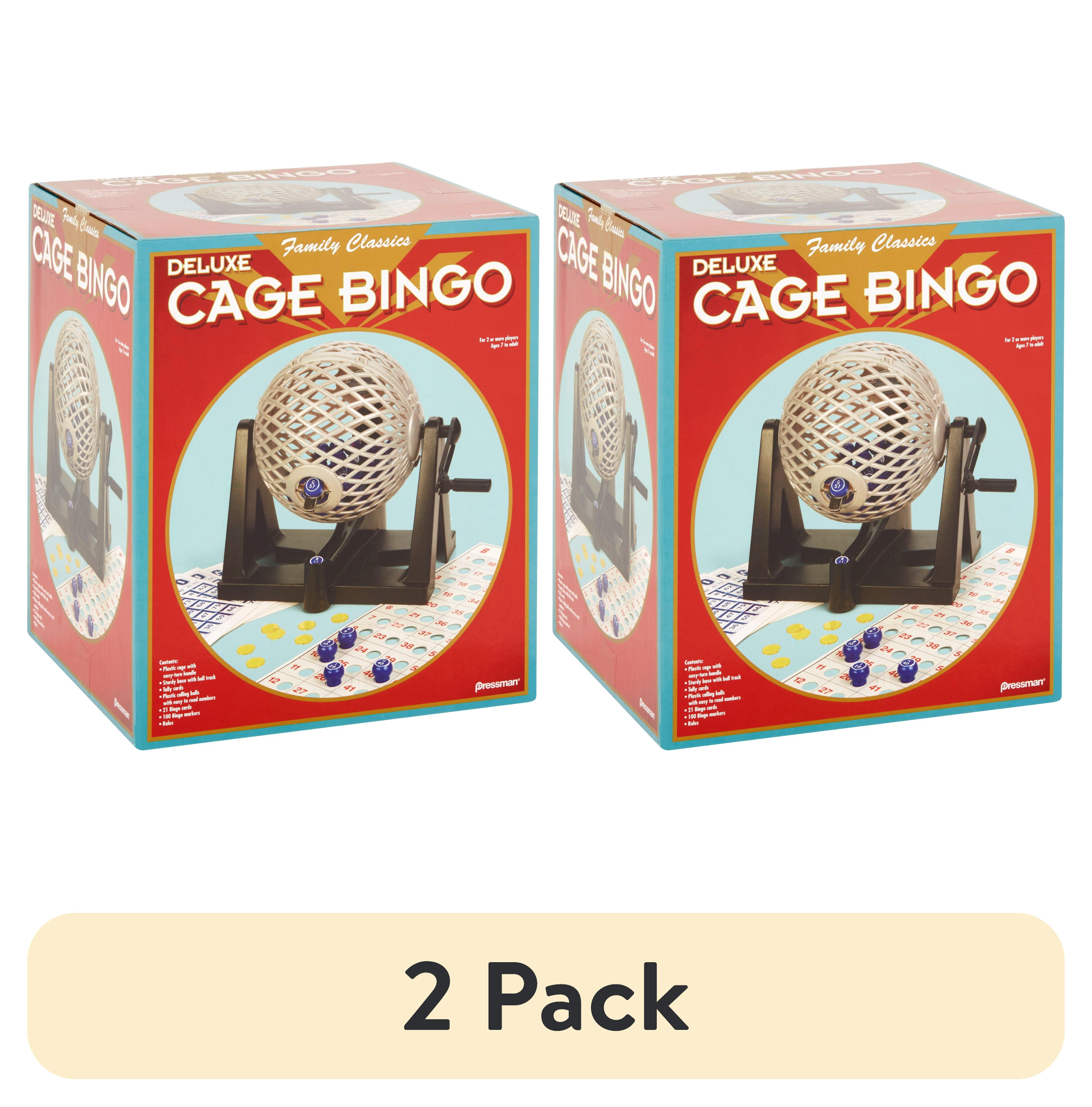 (2 pack) Pressman Toys - Bingo: Deluxe Cage for Children Ages 7 and Up ...
