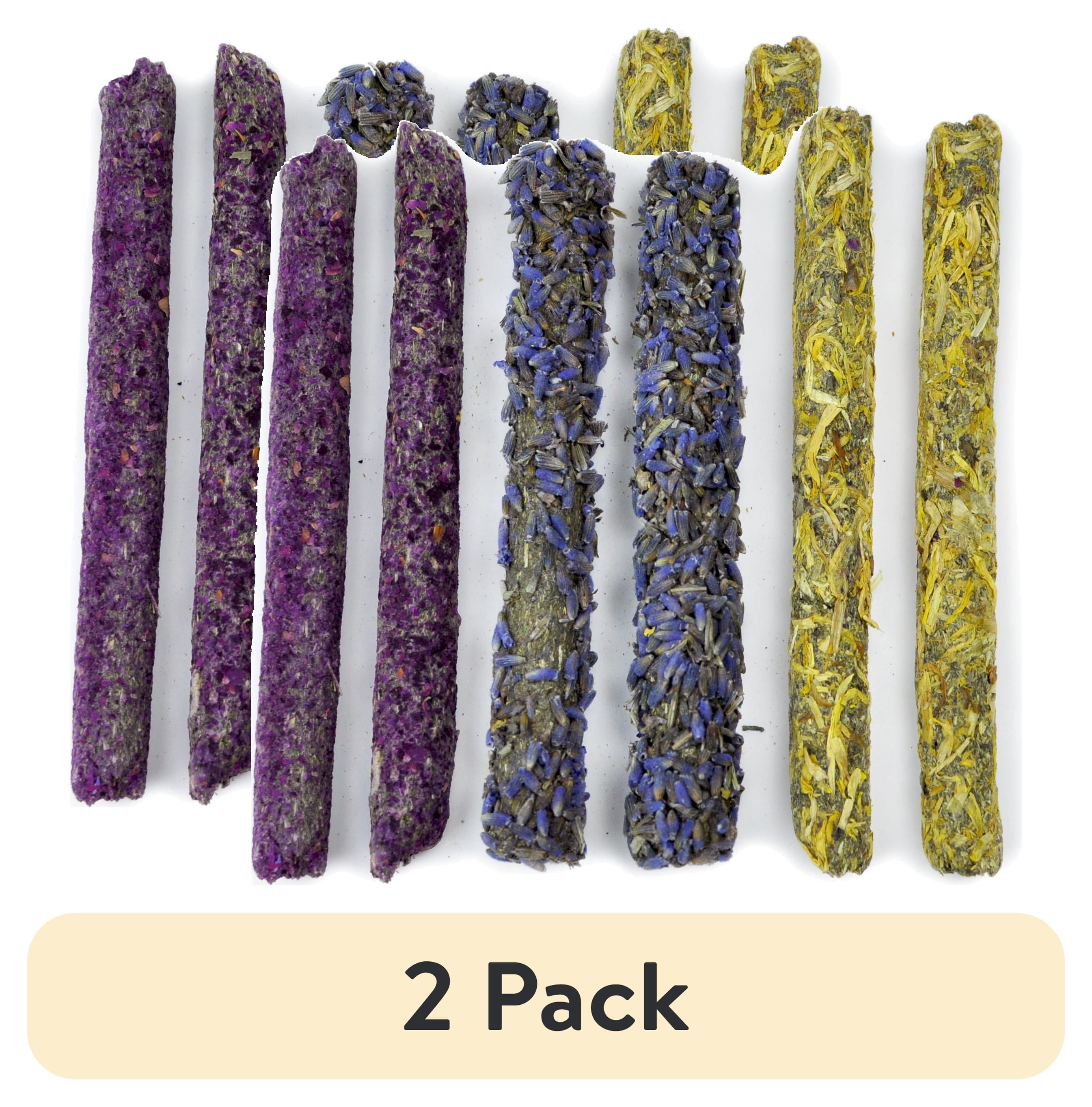 (2 pack) Prevue Pet Products Playfuls Natural Flower Chew Sticks for ...