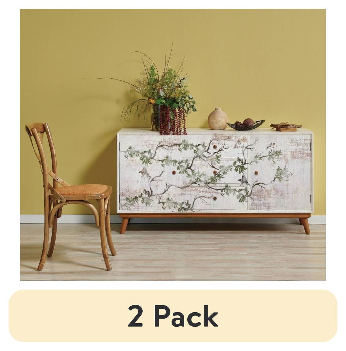(2 pack) Prima Re-Design Decor Transfer-Birds & Berries 34"X24 ...