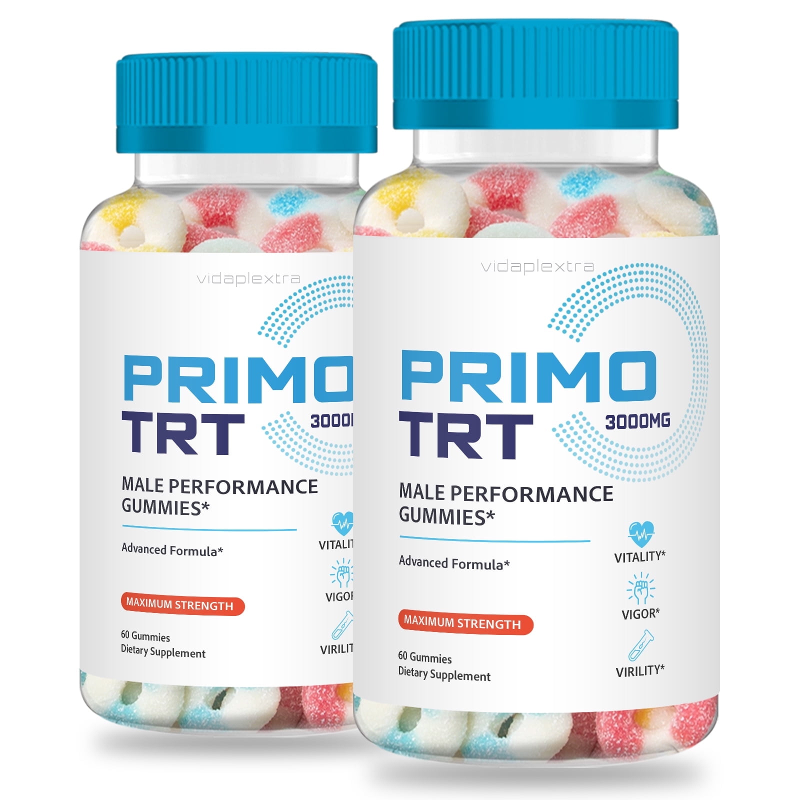 (2 pack) Primo TRT - Primo TRT Male Gummies - Walmart.com