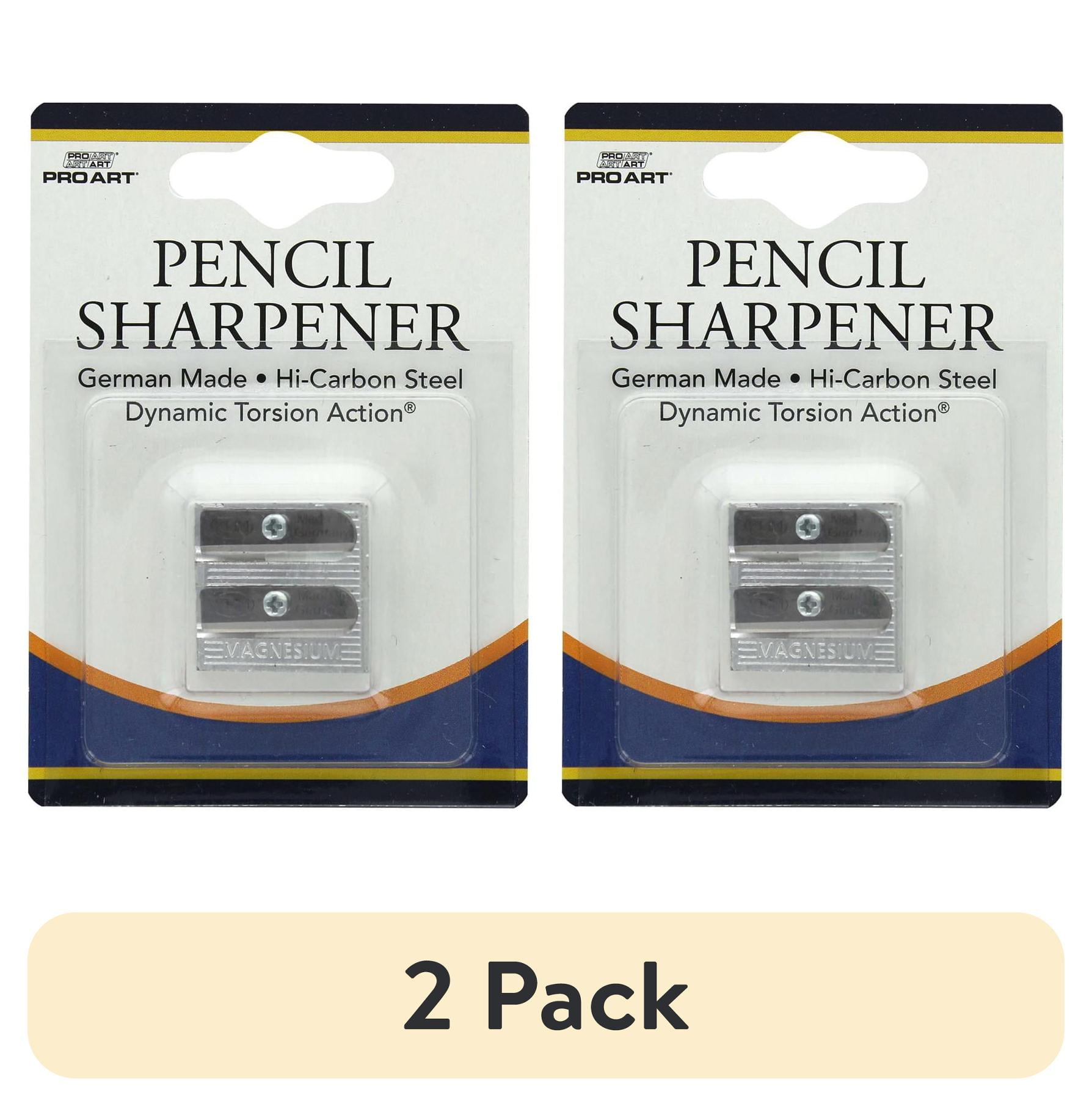 (2 pack) Pro Art Sharpener Double Standard & Large Pencil, Pencil ...