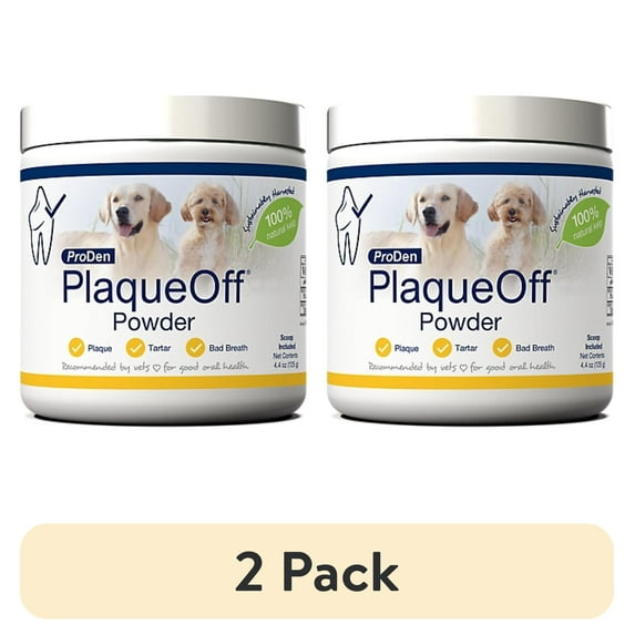 (2 pack) ProDen 750-00010 Plaqueoff Powder for Use In Dogs and Cats ...