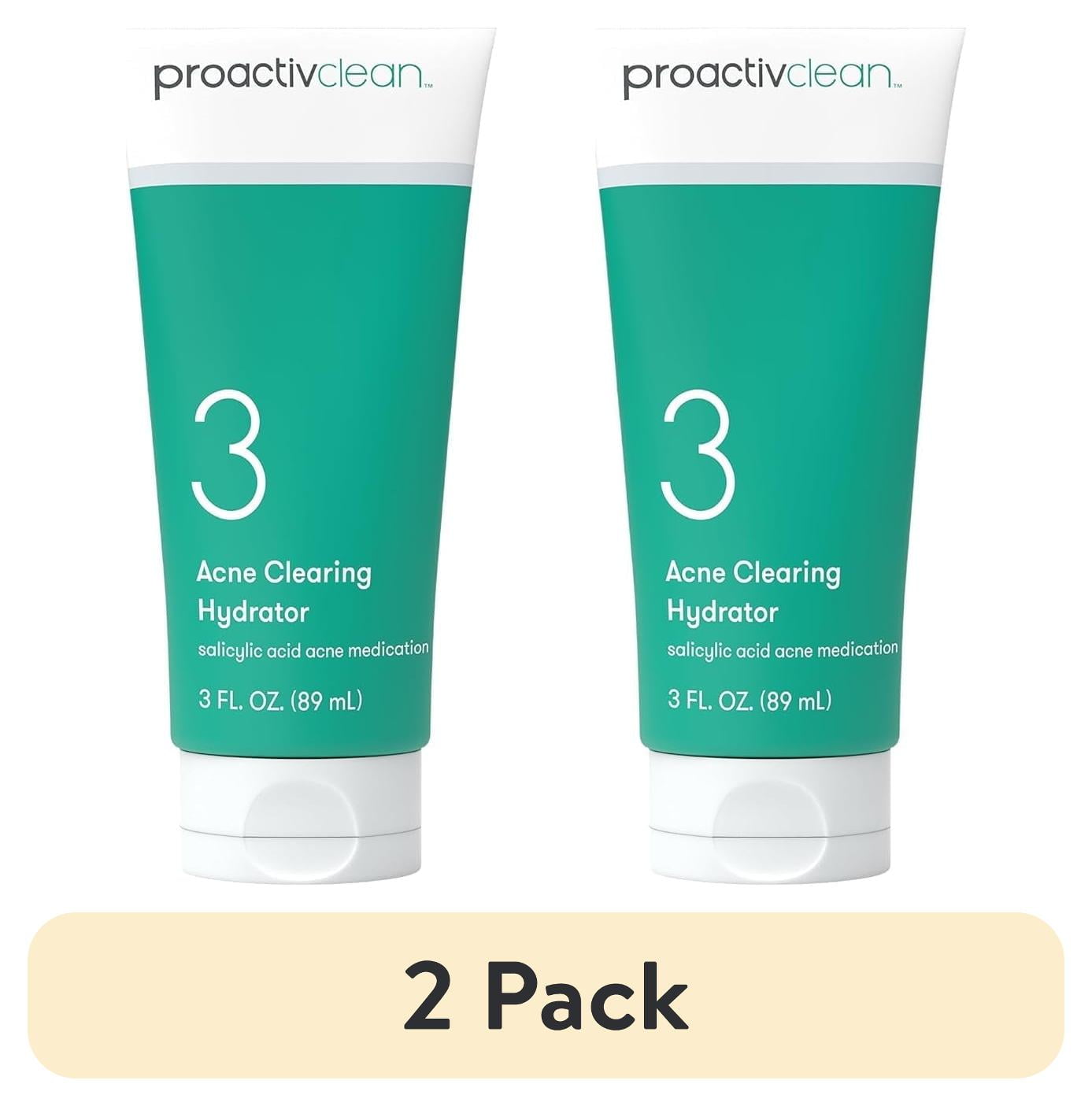 (2 pack) Proactiv Clean Acne Clearing Hydrator, Gentle Daily Face Moisturizer and Salicylic Acid ...