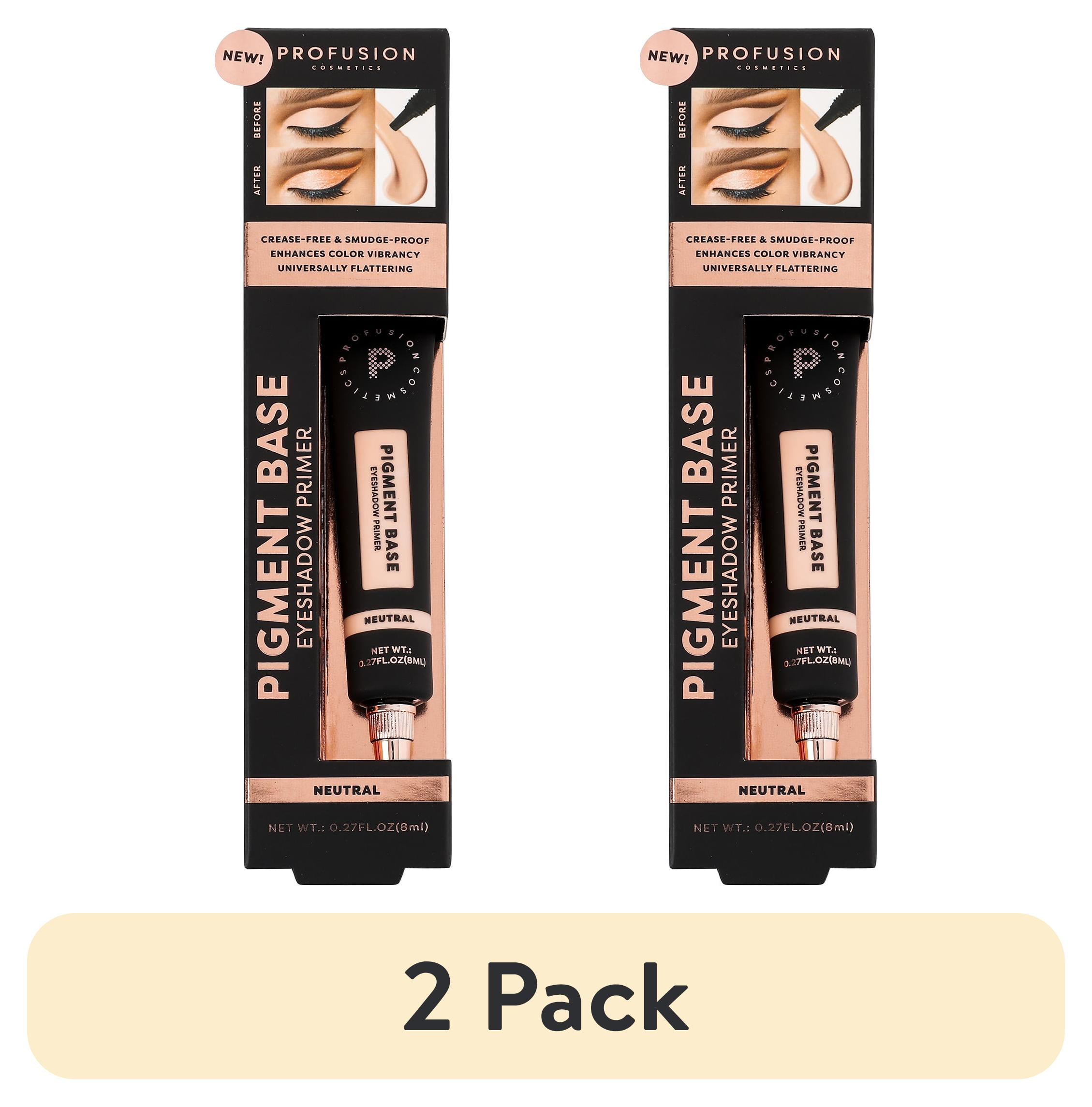 (2 pack) Profusion Cosmetics Pigment Base Eyeshadow Primer Neutral - Walmart.com