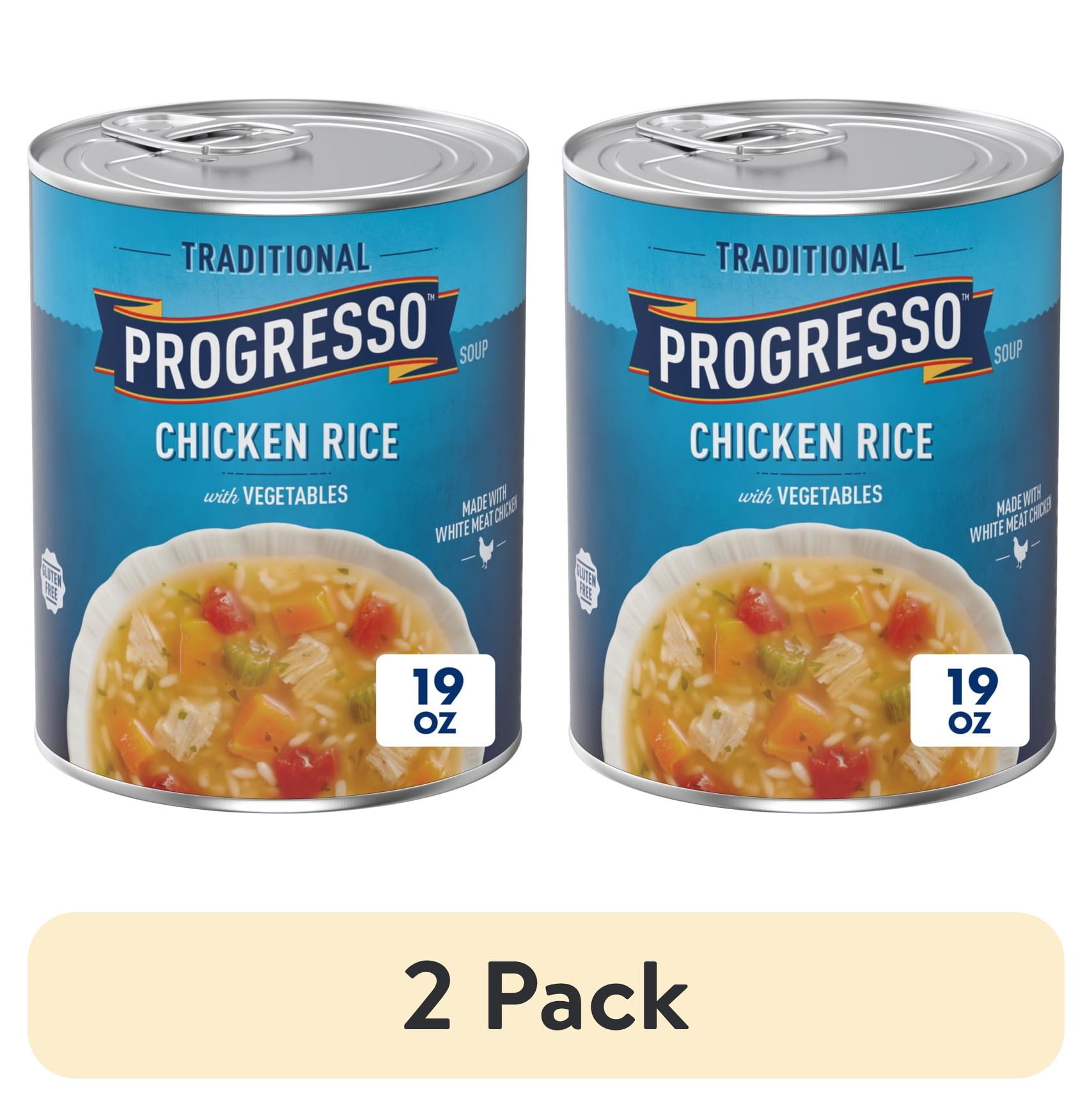 (2 pack) Progresso Traditional, Chicken Rice with Vegetables Canned ...