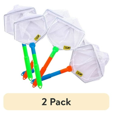 8-Inch Fishing Net – Lightweight Aluminum, Steel and Nylon Bait Net for ...