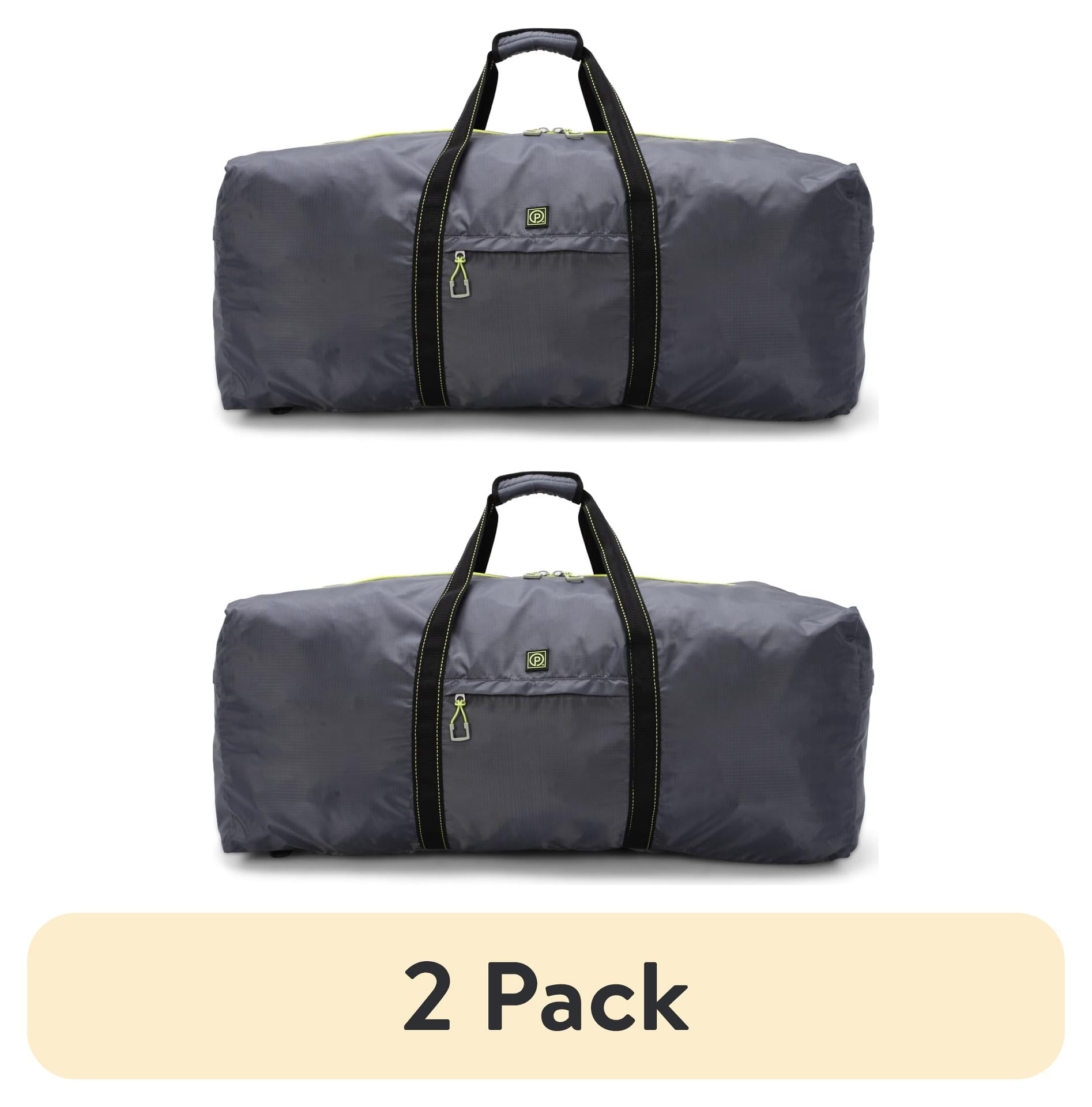 (2 pack) Protege 32 in Flex Backpack Duffel Bag for Travel, Gray ...