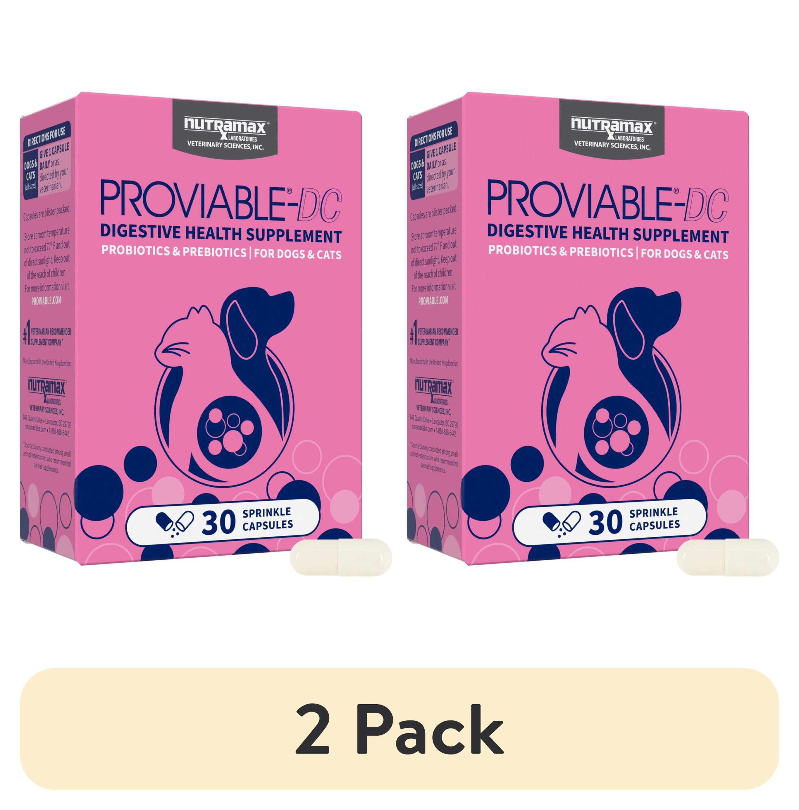 (2 pack) Nutramax Proviable Digestive Health Supplement DC Capsules for ...
