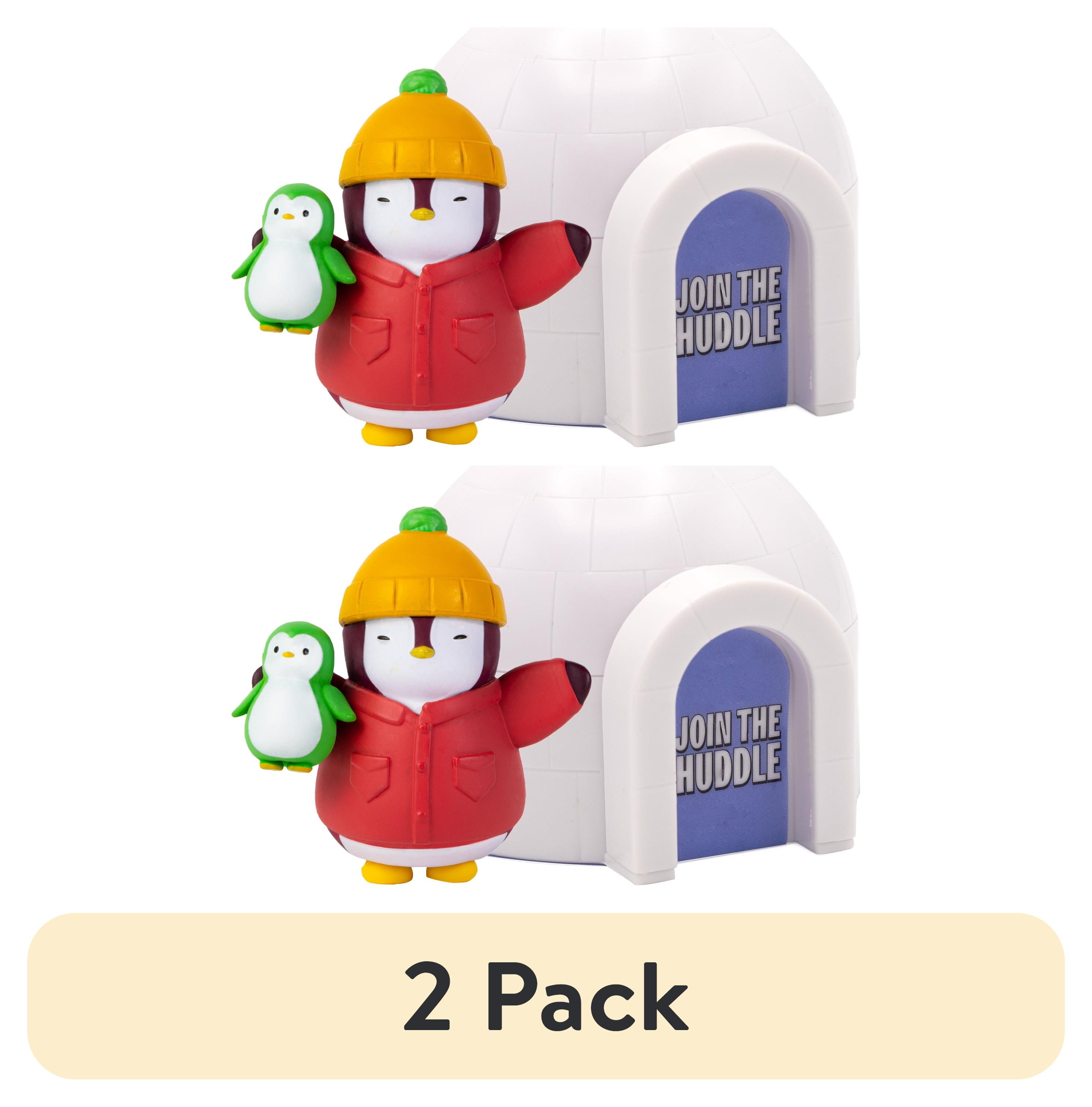(2 pack) Pudgy Penguins Collectible Figures 1 Igloo Pack, 12 Styles to Collect (1 Random Figure ...