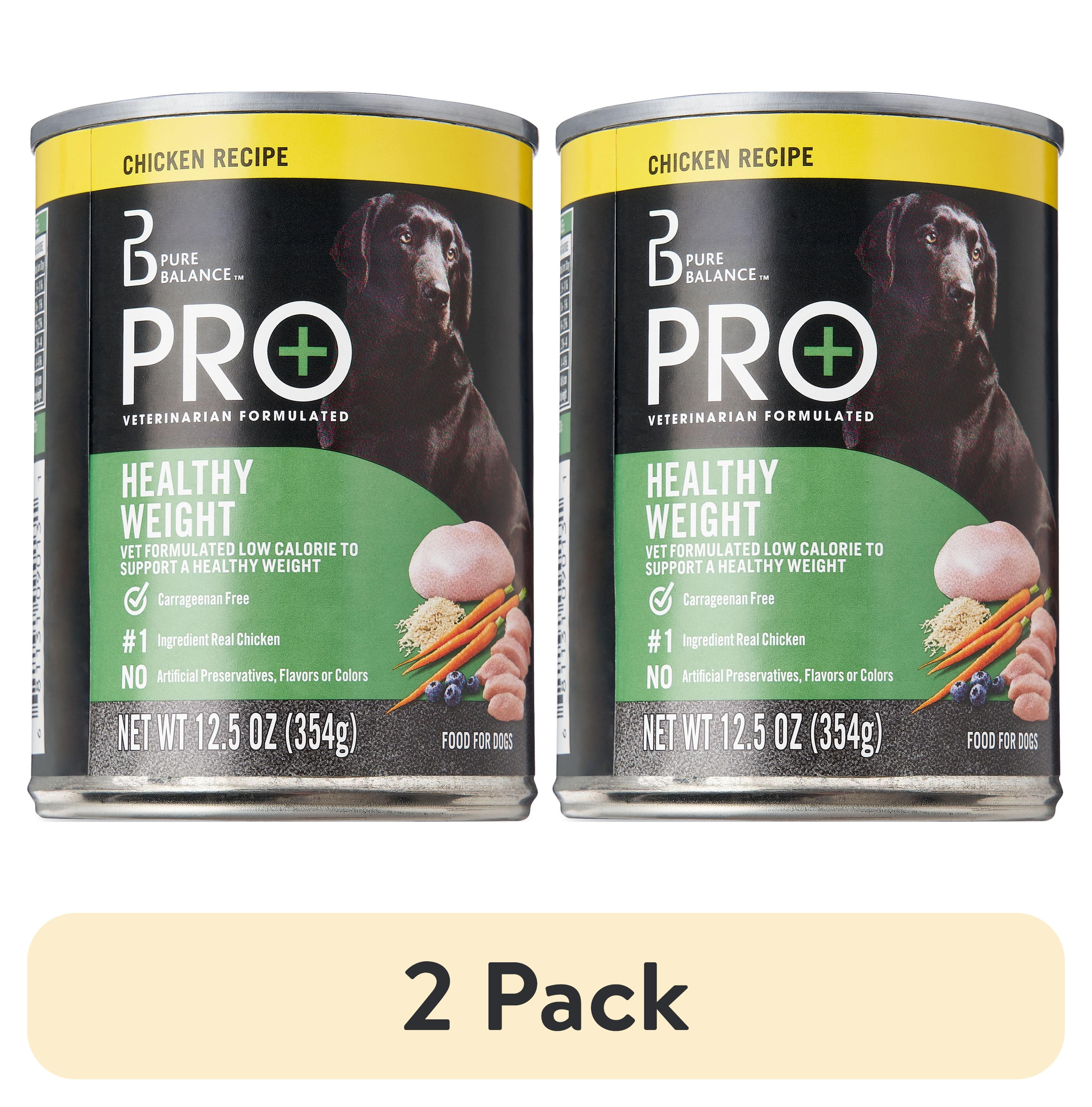 (2 pack) Pure Balance Pro+ Chicken Recipe Wet Dog Food for Healthy ...