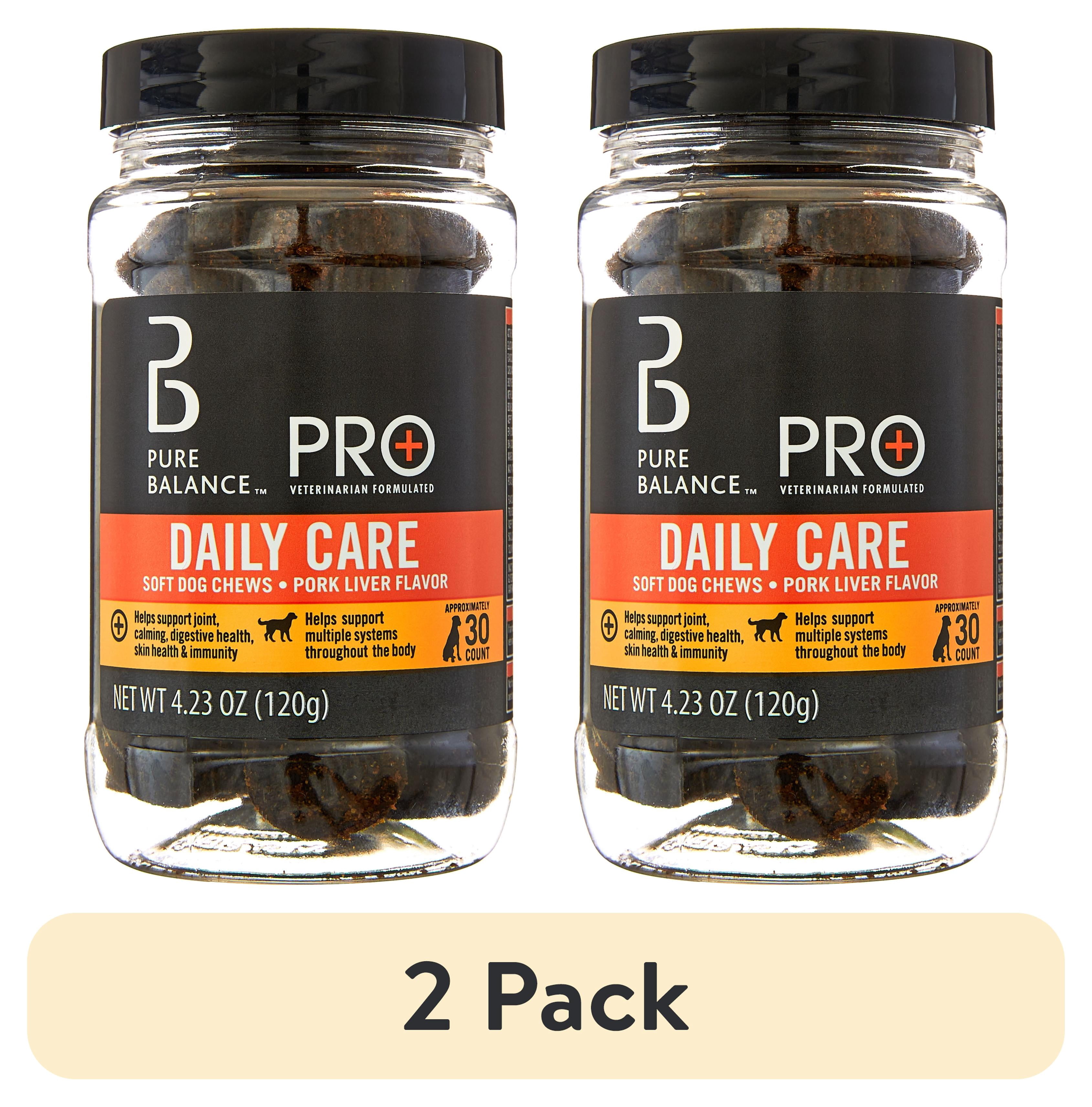 (2 pack) Pure Balance Pro+ Veterinarian Formulated Daily Care for Dogs ...