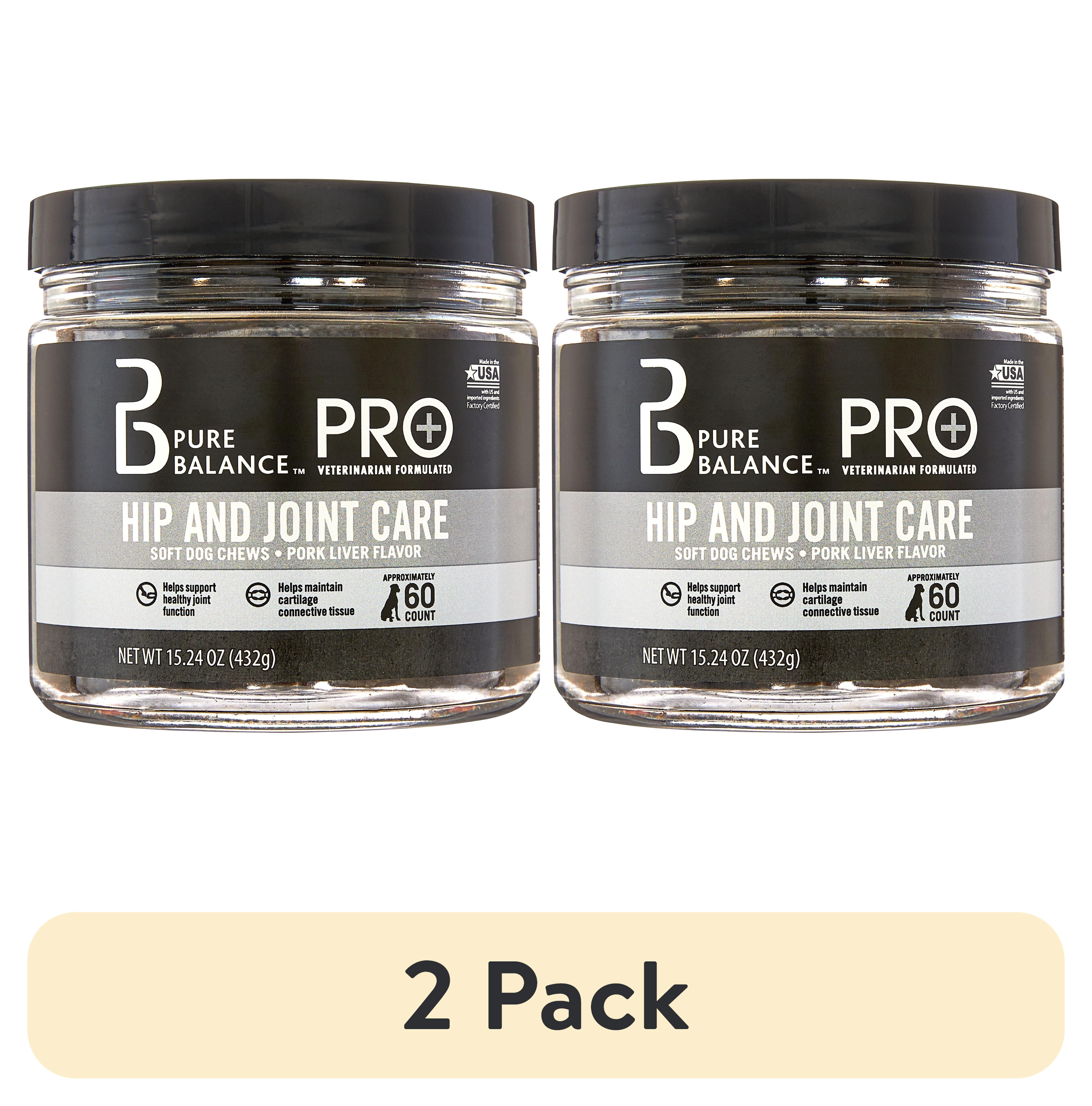 (2 pack) Pure Balance Pro+ Veterinarian Formulated Flex Care for Dogs ...