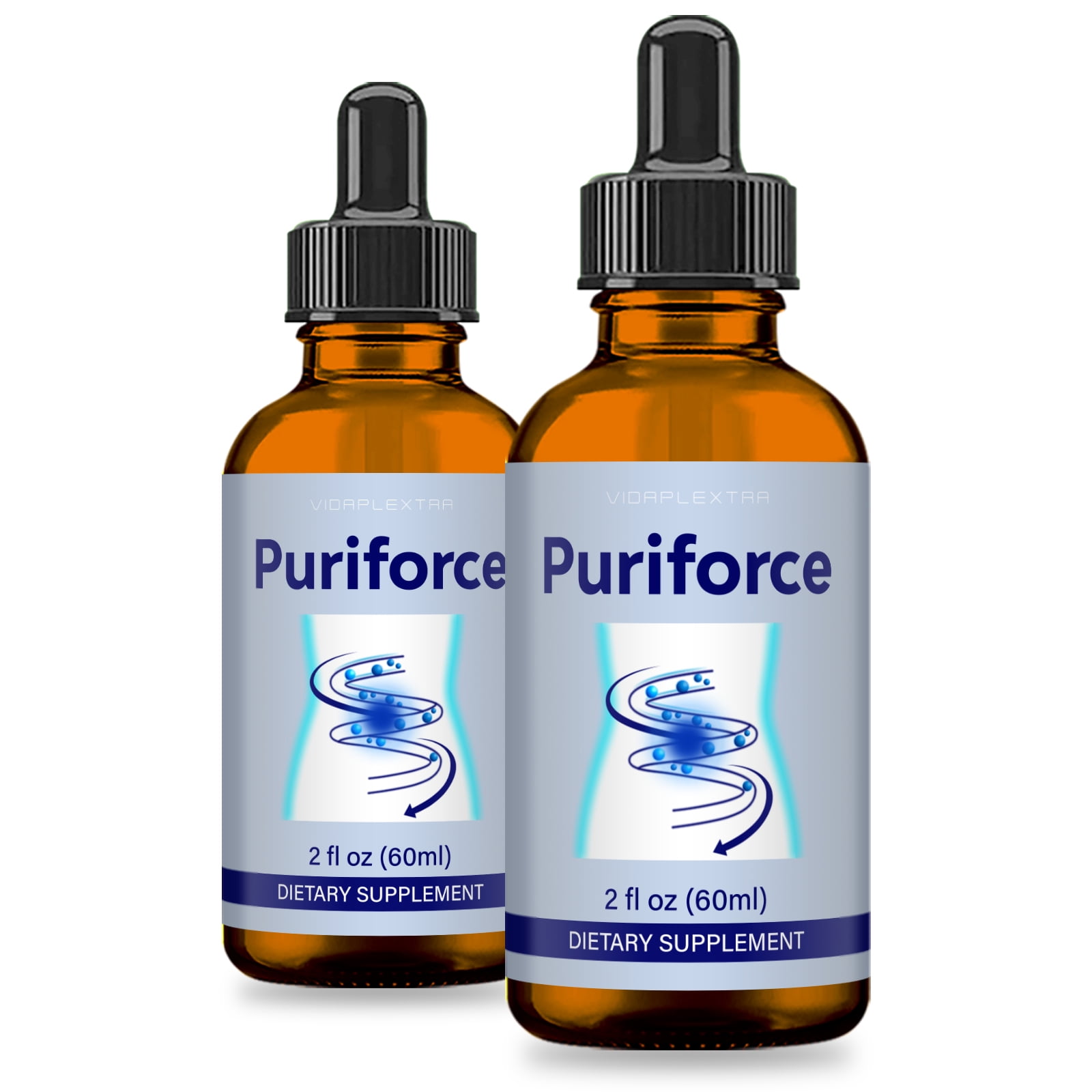 (2 pack) Puri Force Drops - Puri Force Liquid Drops - Walmart.com