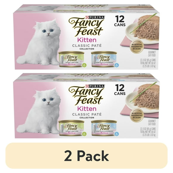 Fancy Feast Wet Kitten Food in Fancy Feast - Walmart.com