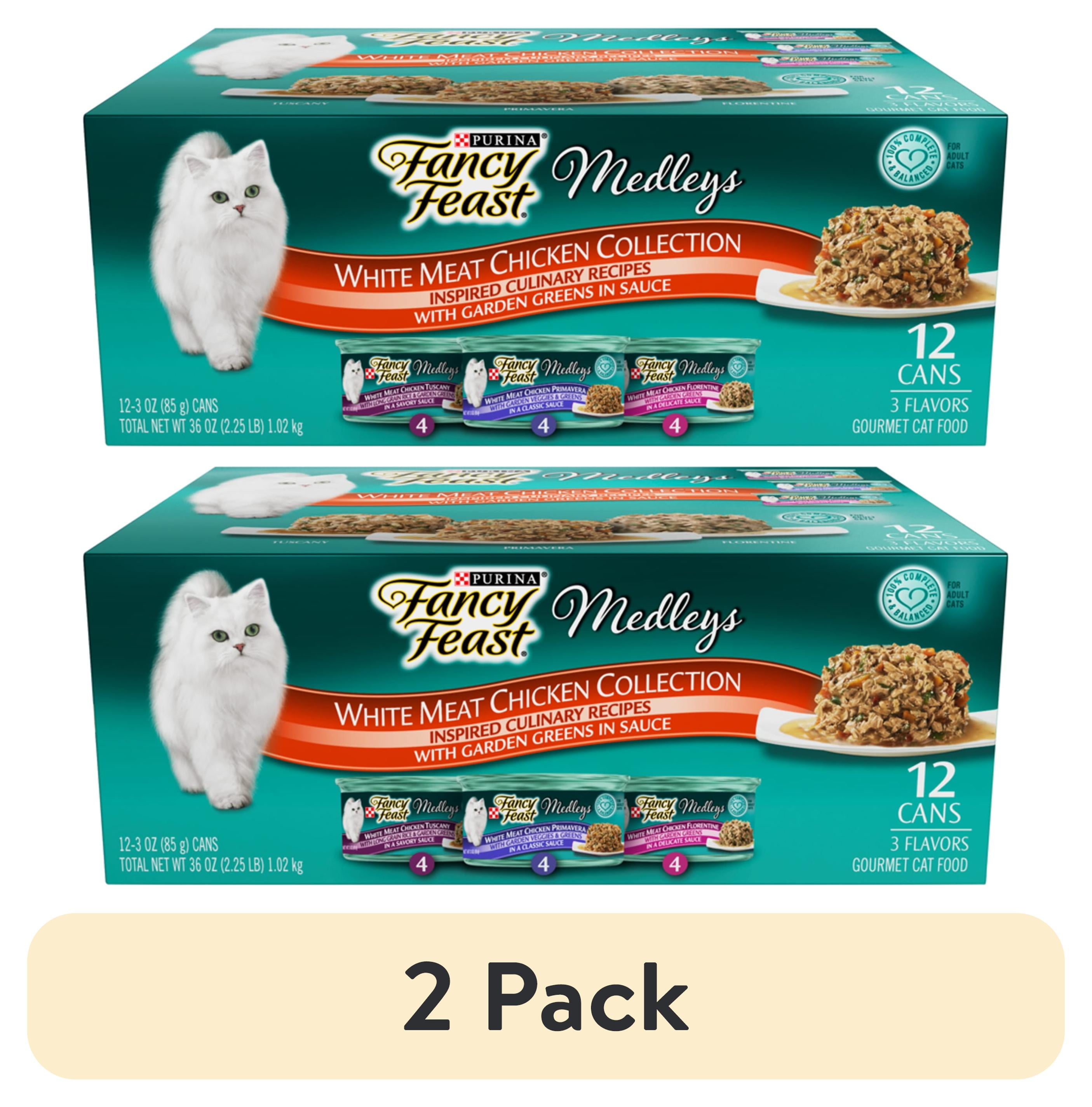 (2 pack) Purina Fancy Feast Medleys Kitten Food, Wet Cat Food, White ...