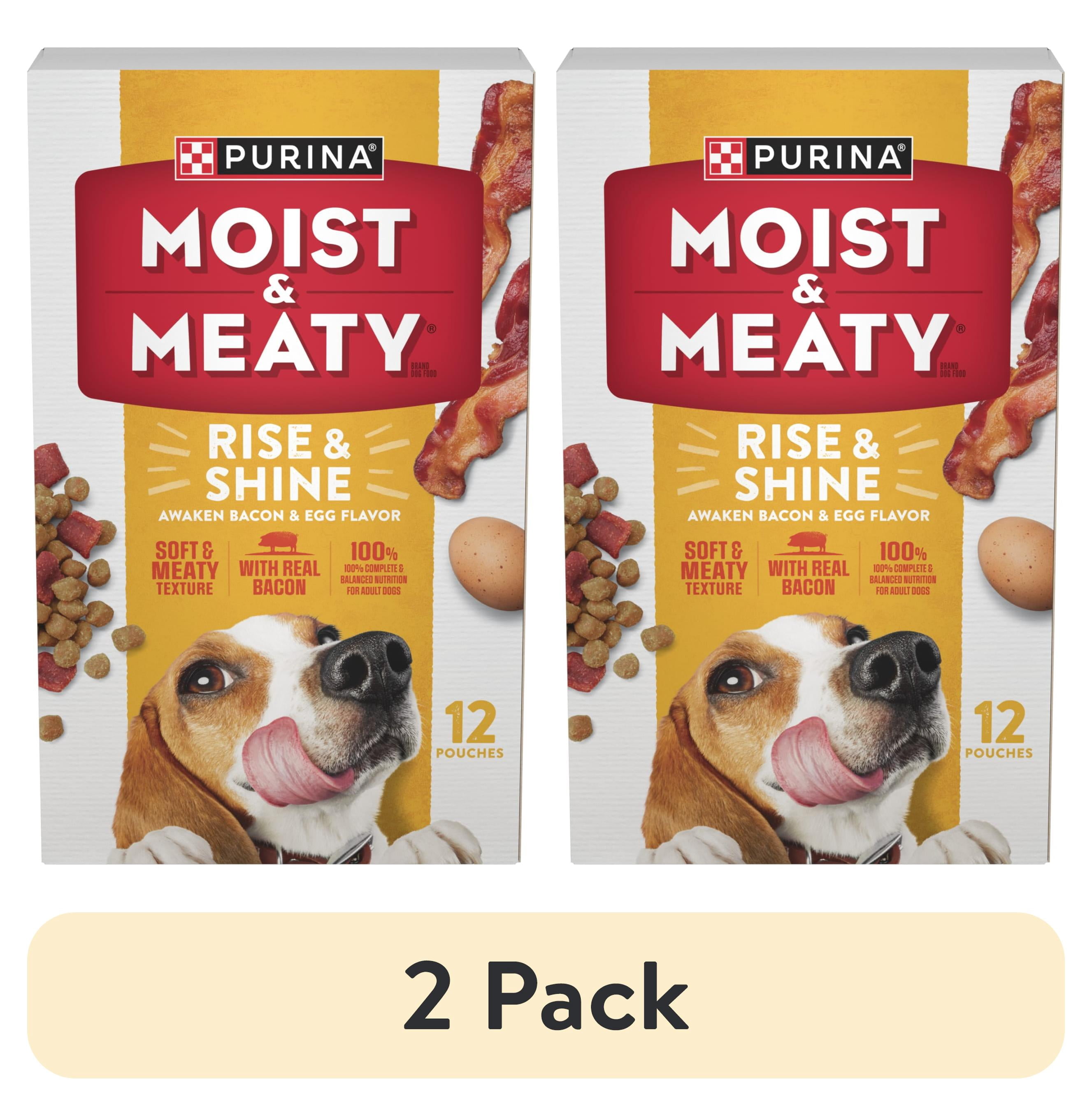 (2 pack) Purina Moist and Meaty Rise and Shine Awaken Bacon and Egg ...